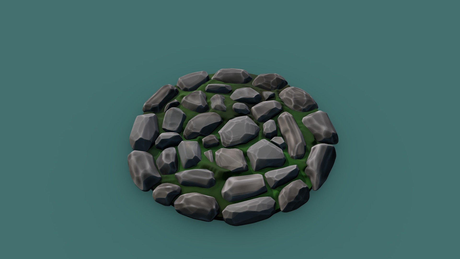 Stone Ground - 3D model by Kevin_Van_Boxstael [50eef6b] - Sketchfab