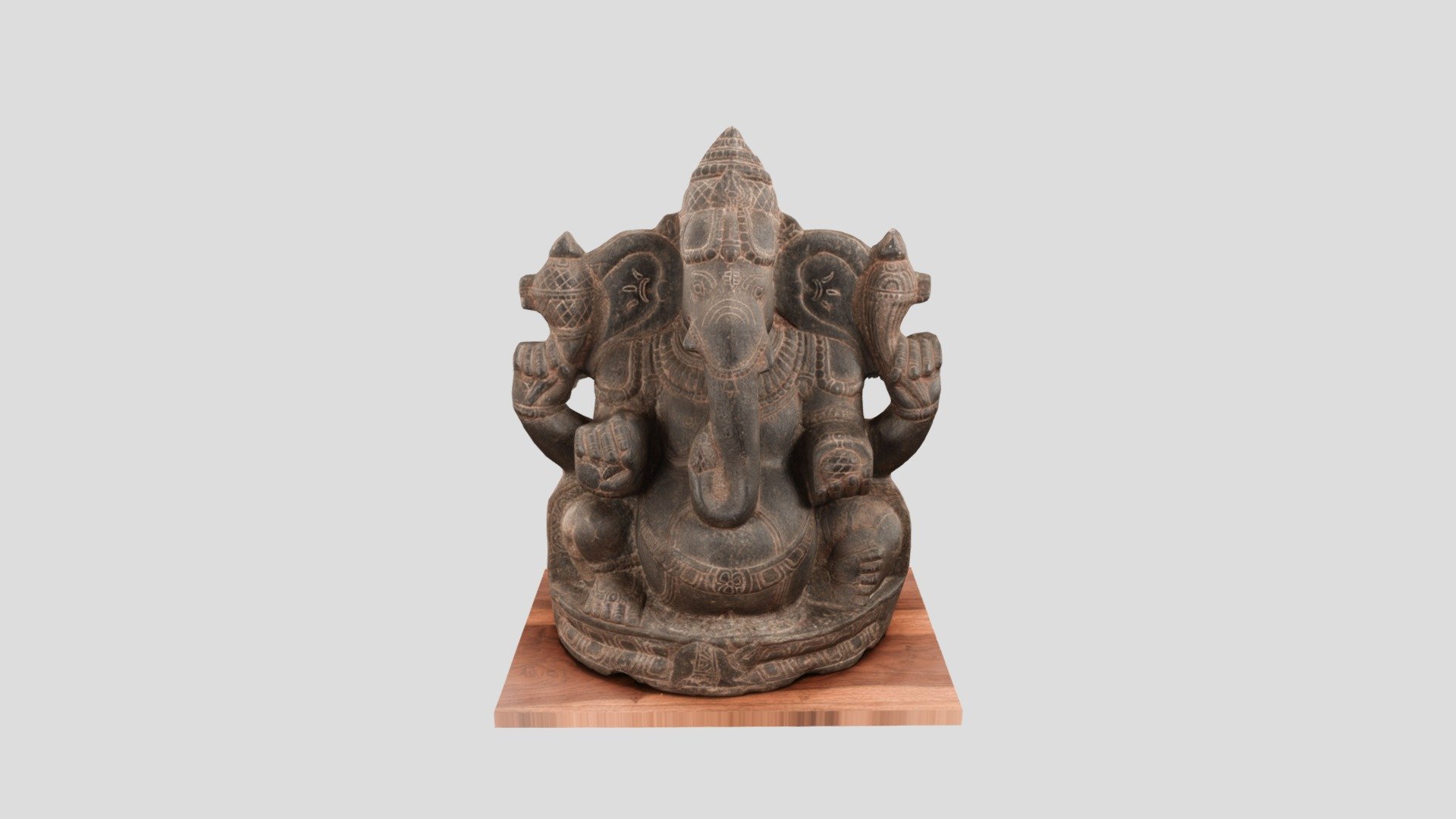 Ganesh_01 - 3D model by heritageconservation [50f013f] - Sketchfab
