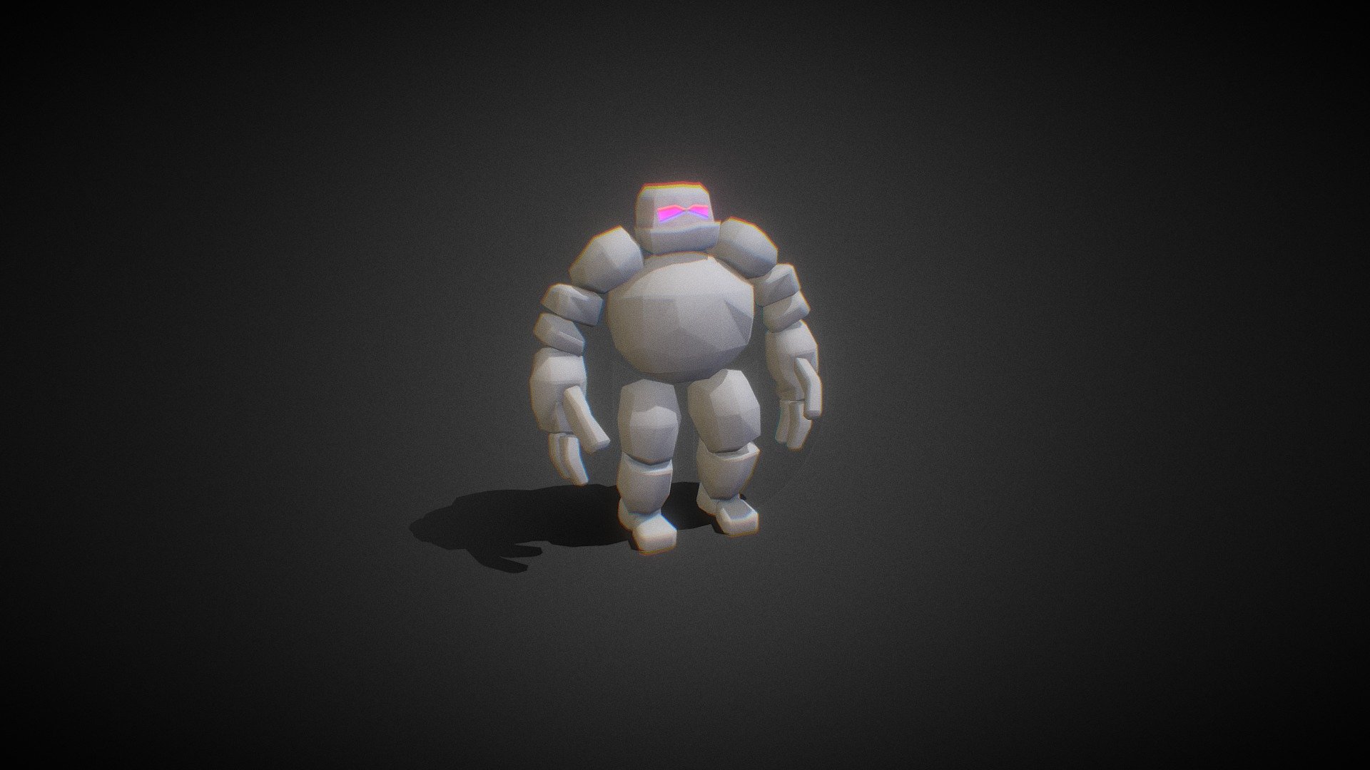 Low Poly Animated Simple Golem - Download Free 3D model by Leonardo ...
