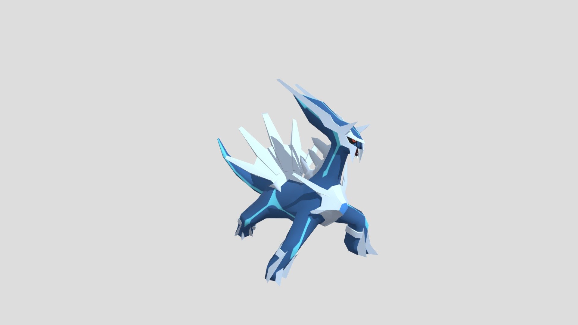 Wii - Super Smash Bros Brawl - Dialga Trophy - Download Free 3D model ...