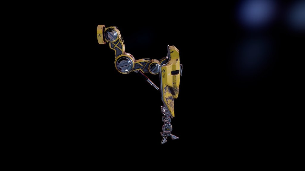 Robot Leg Demo - 3D model by sherwin_leehao [50f2958] - Sketchfab