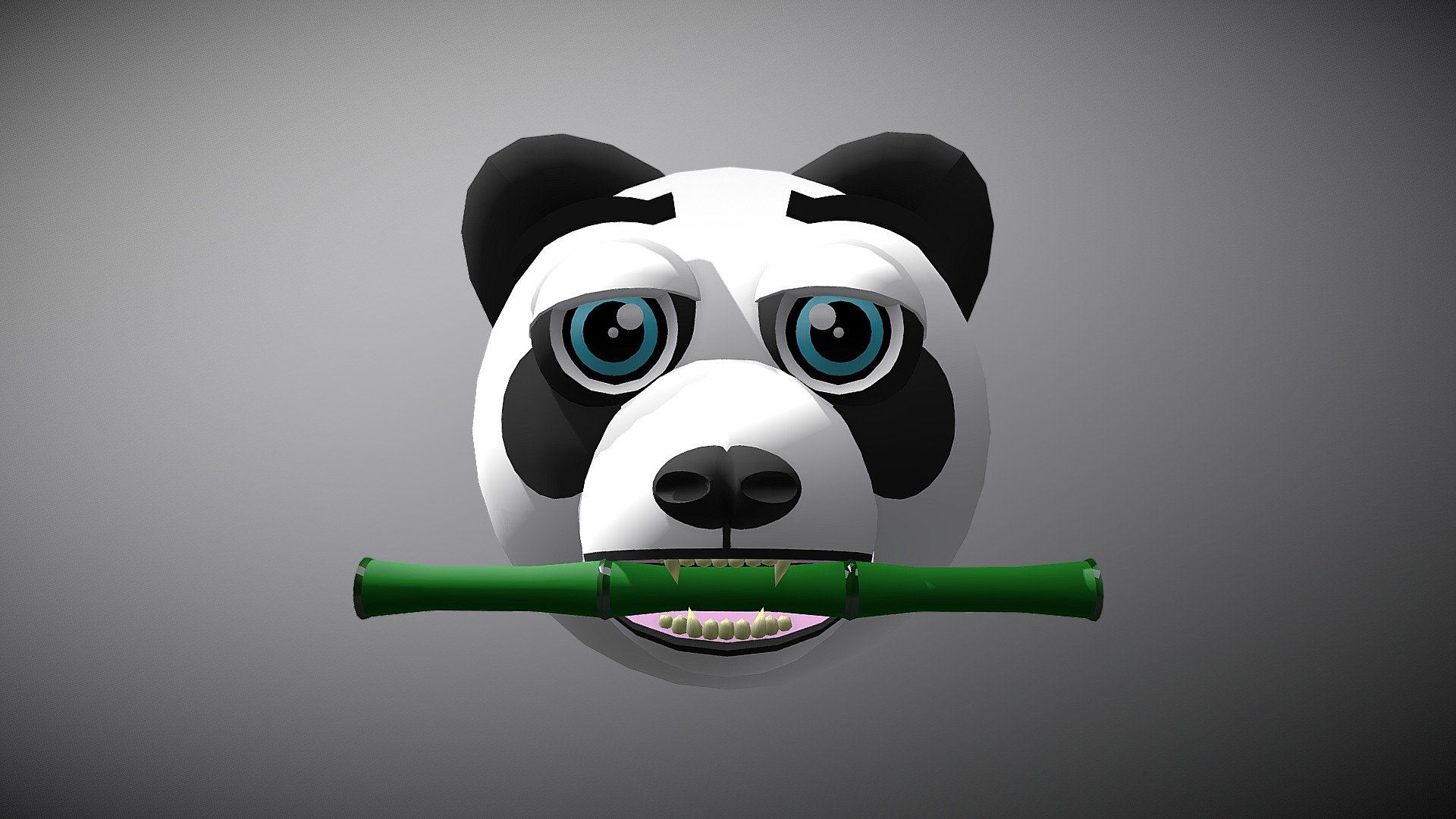 Mr. Panda - 3D model by jakebarrett [50f3a10] - Sketchfab