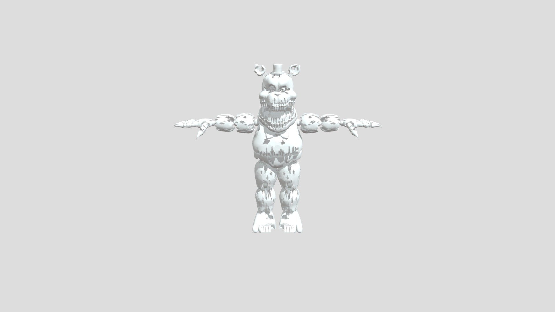 HW Nightmare Fredbear - Download Free 3D model by causeyterrell79 ...