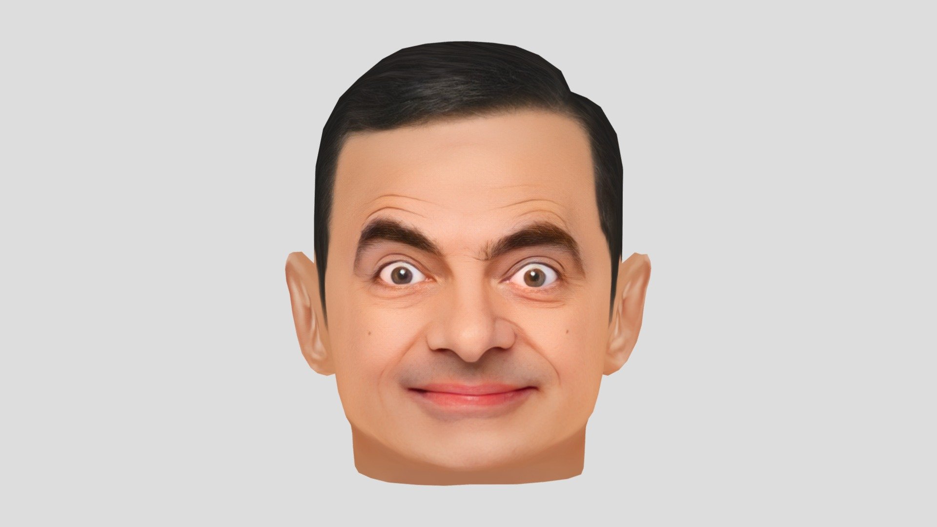Rowan Atkinson Head smile - 3D model by Luccy07 (@Michaelnam) [50f5664 ...