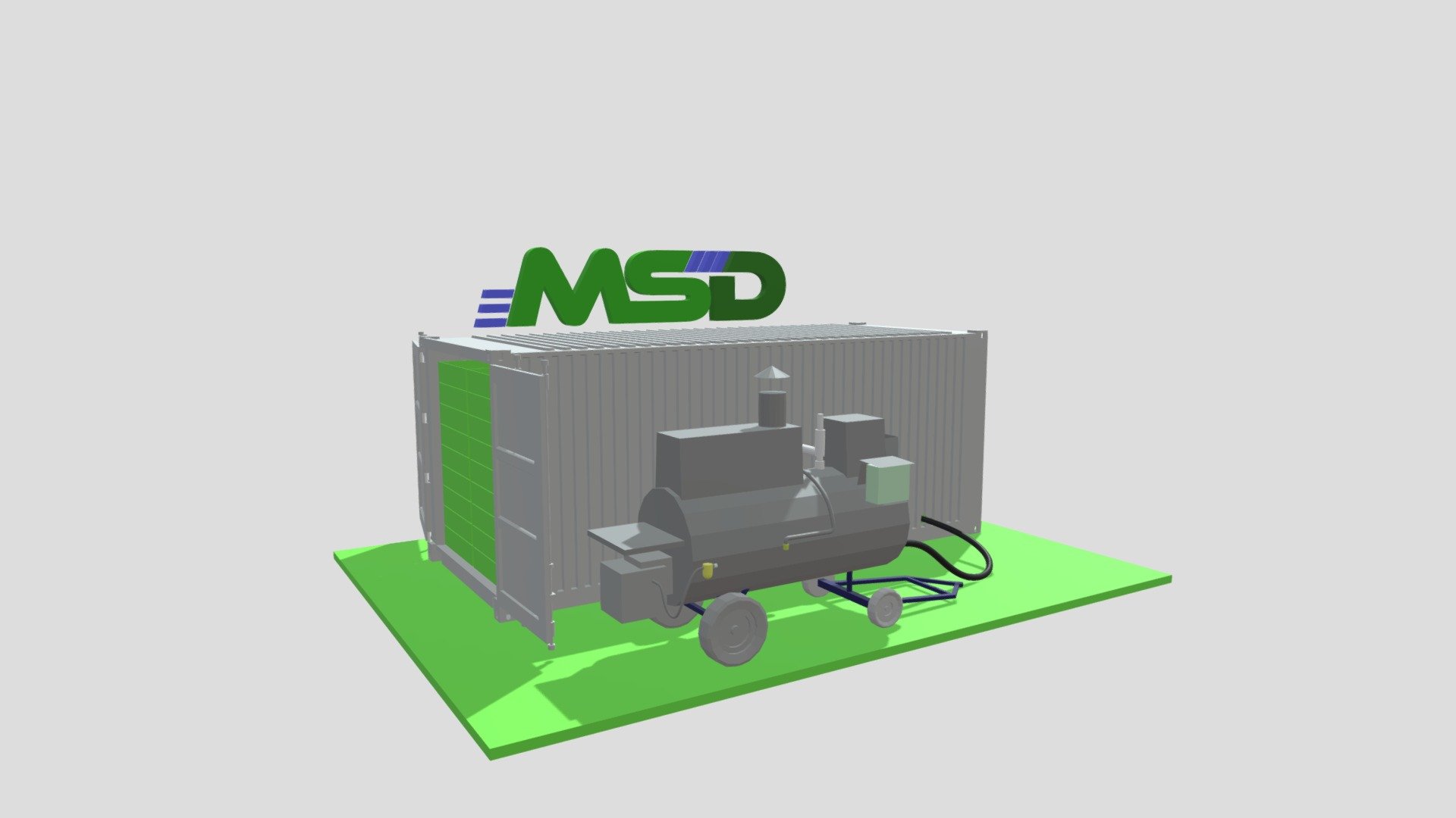 MSD AG - Container Dämpfung - 3D model by MSD AG - Möschle Seifert ...
