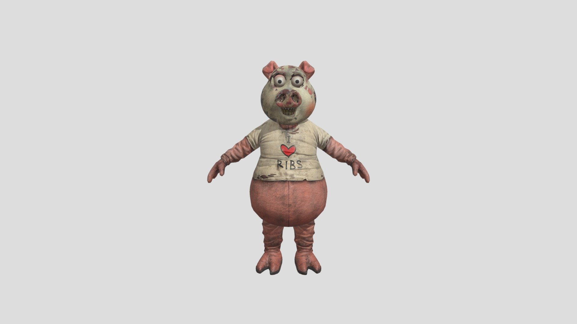 Pig - Download Free 3D model by LostBoyz2078 (@LostModels2025) [50f5e0f ...