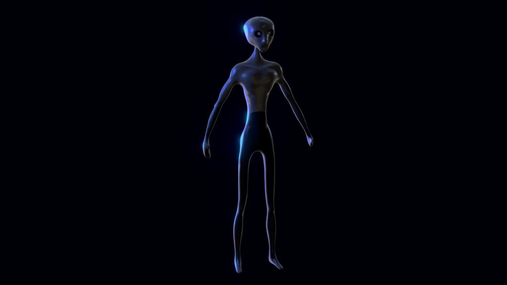 Dark Alien Model - 3D model by Douglas Nepumuceno Dias (@Dougbooh ...
