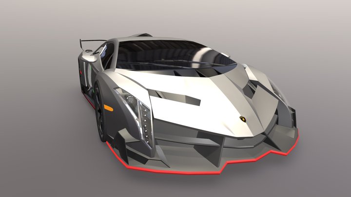 Lamborghini-venemo 3D models - Sketchfab