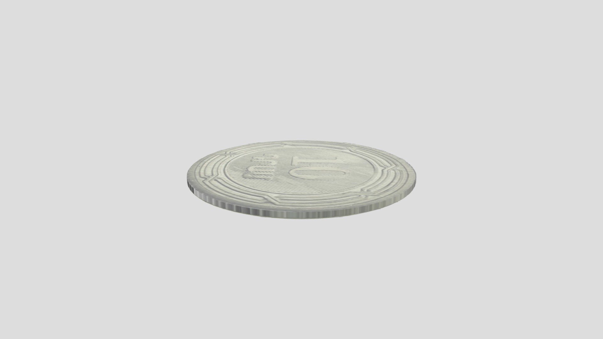 10 dram coin - Download Free 3D model by alerthw [50f7c6d] - Sketchfab