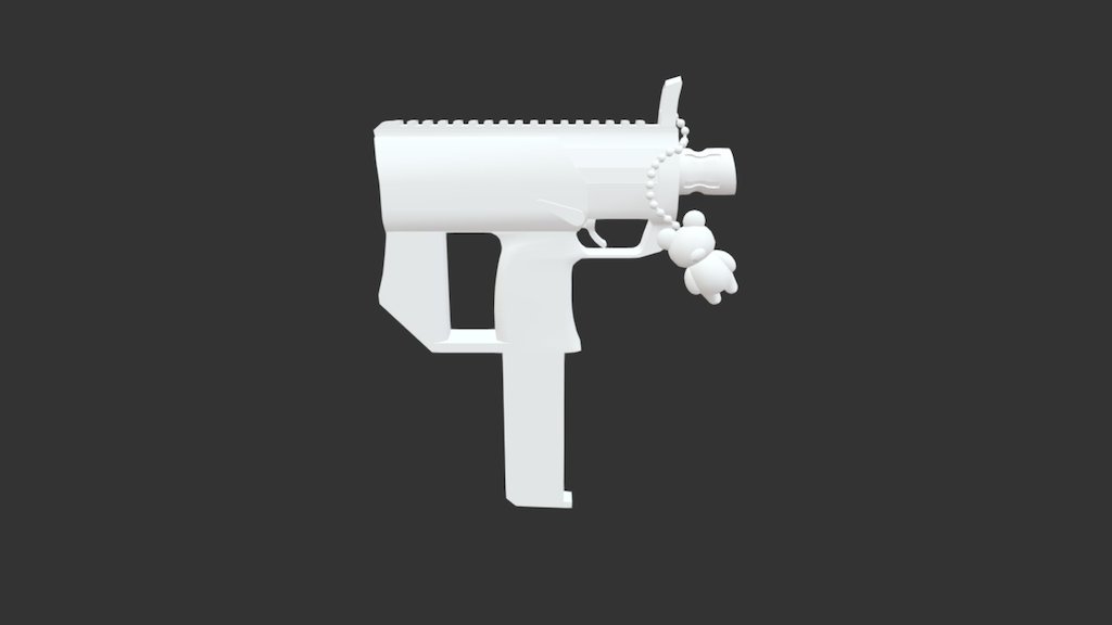 Low Poly Gun - 3D model by MGold1 [50f7c87] - Sketchfab