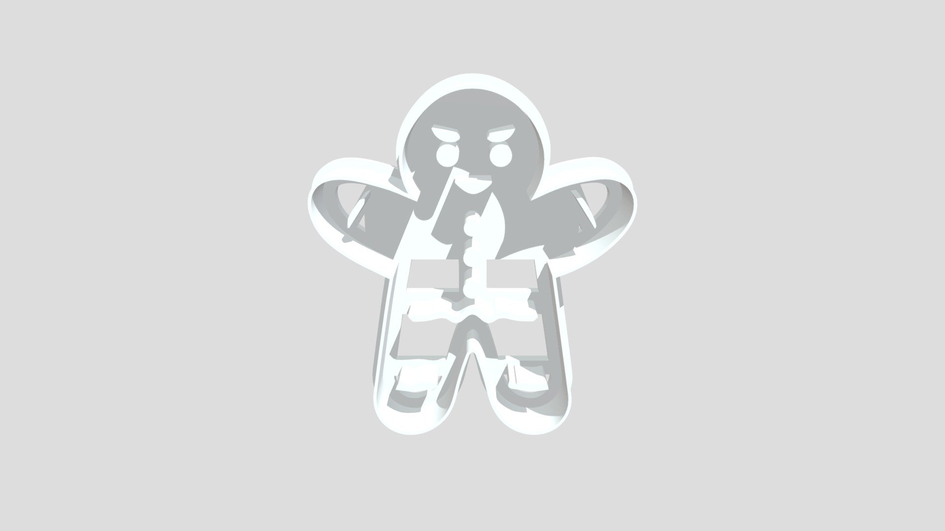 Gingerbread__ Cookie_ Cutter - 3D model by Bradenhood [50f853e] - Sketchfab