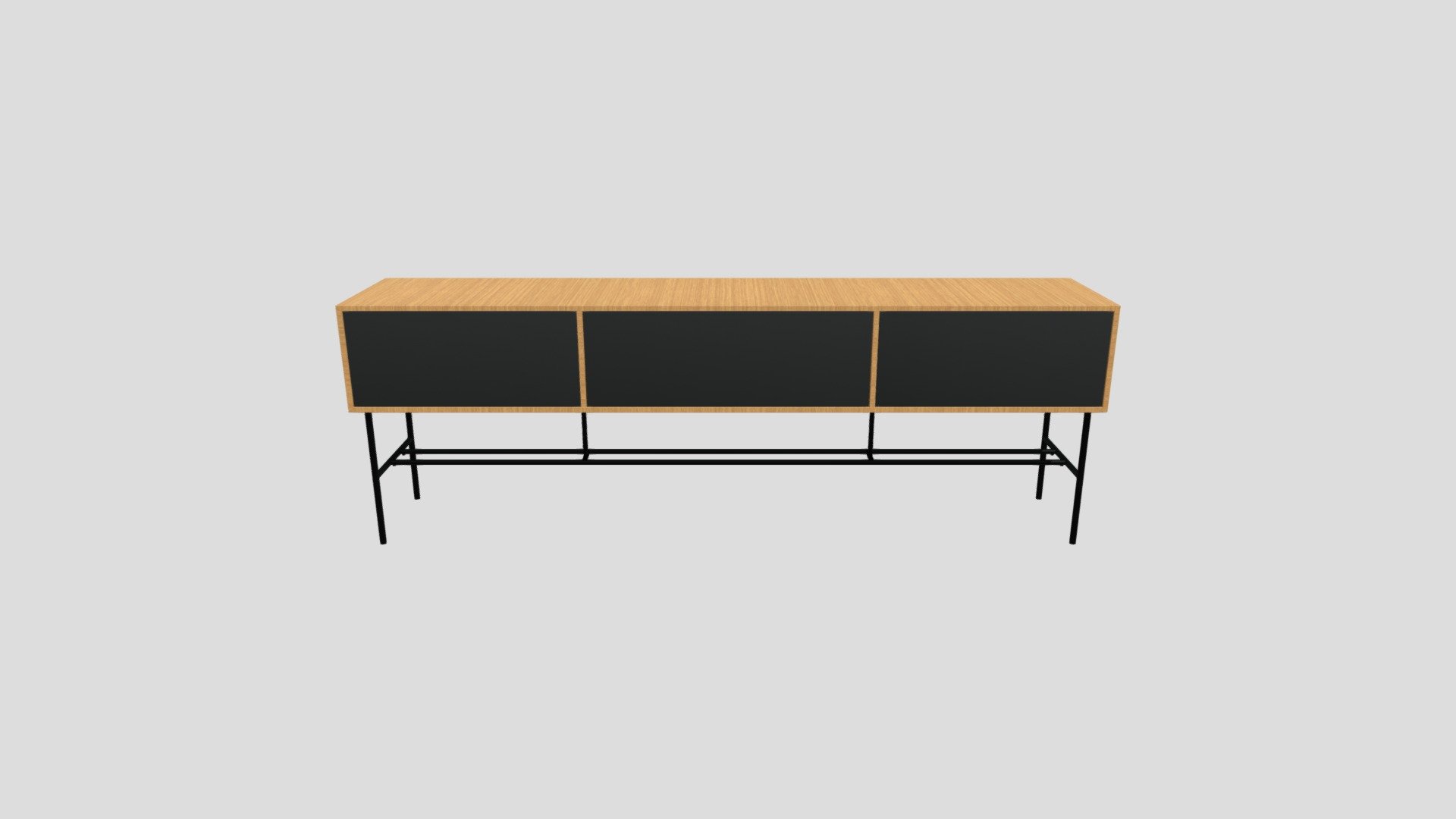 Lemus Home 1800 Media Bench - Buy Royalty Free 3D model by ...
