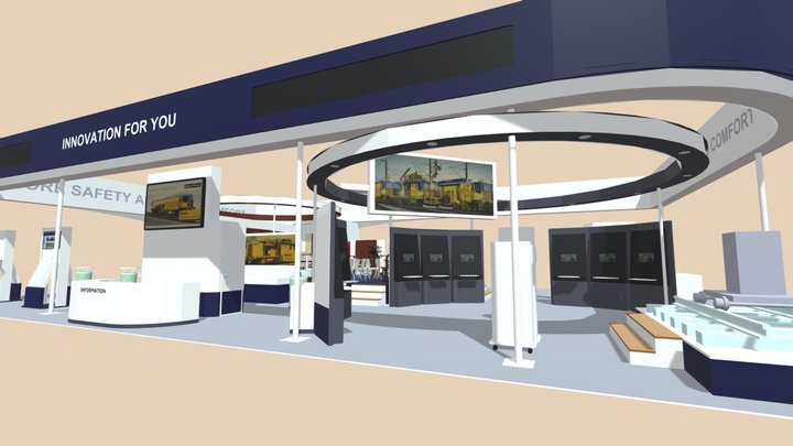 Exhibition-design 3D models - Sketchfab