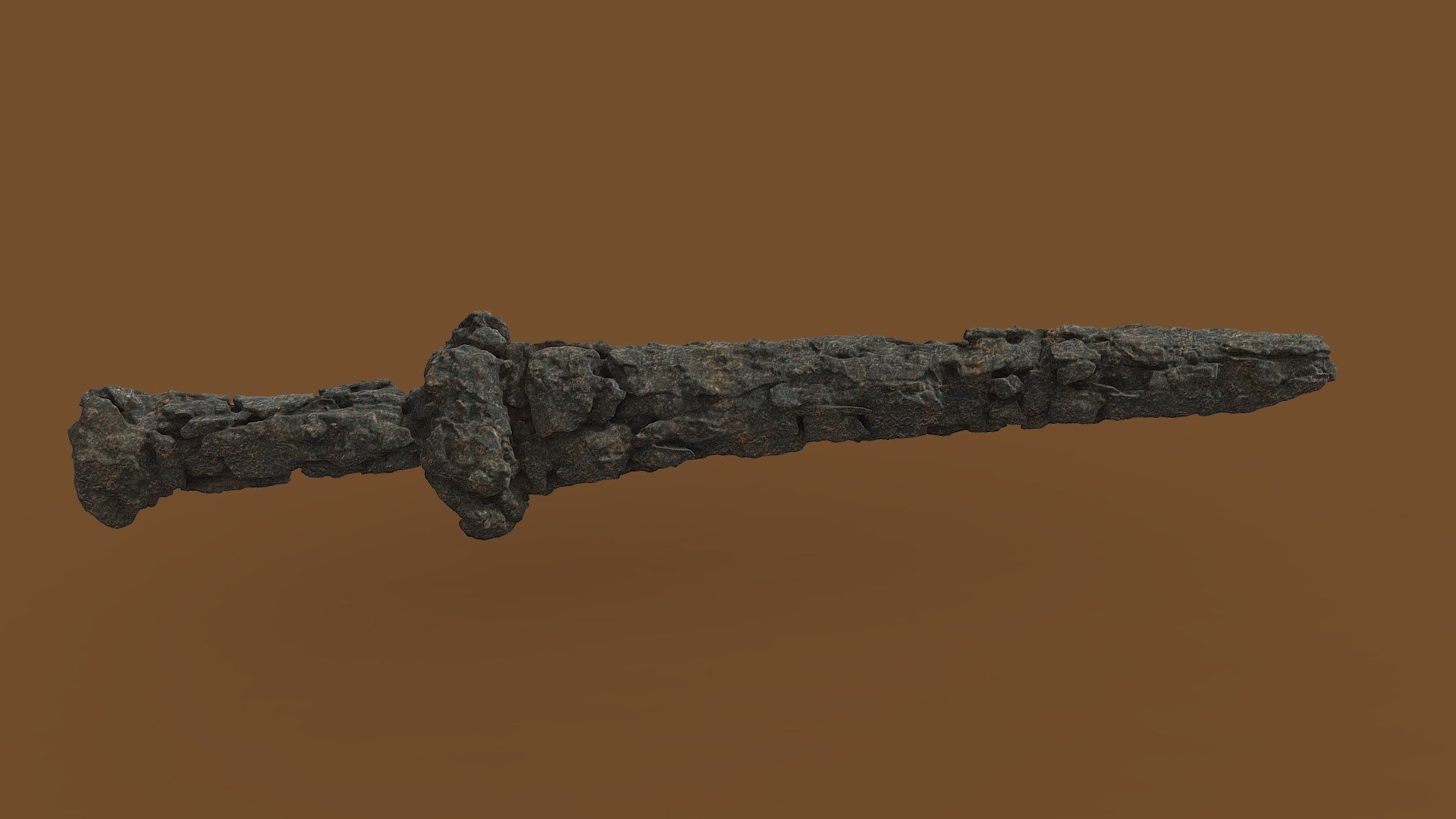 Dagger 5th century BC (P2K2B2) - 3D model by Igor V. Denisov (@Digor ...