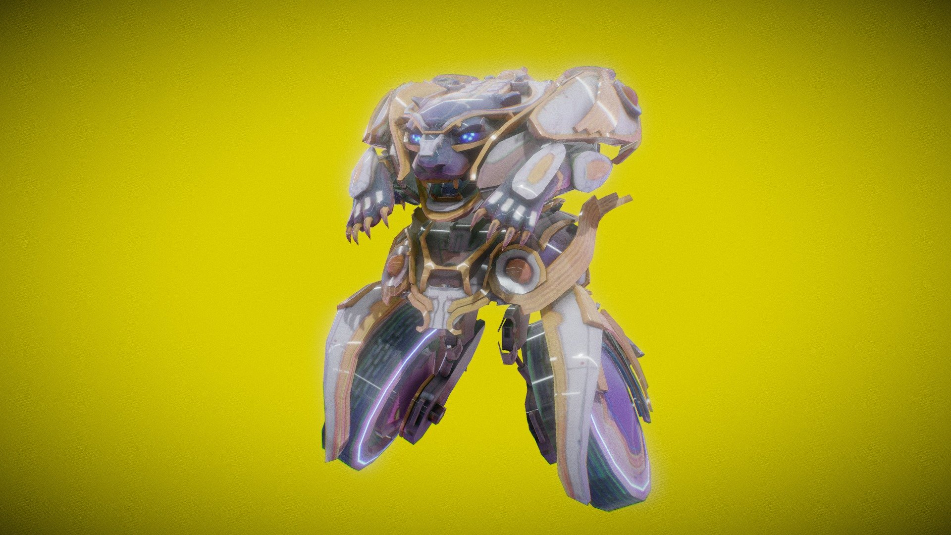 MECHA Robot XR-534 - Buy Royalty Free 3D model by Luna Studio ...