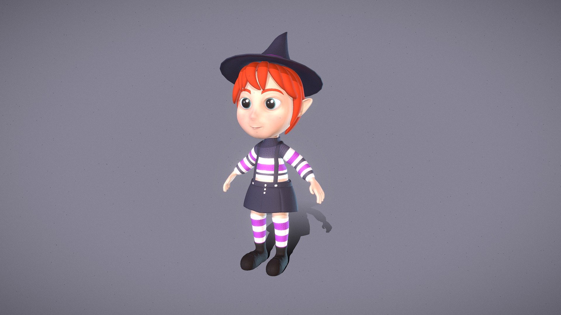Iz The Good/Bad Witch - 3D model by greg.bravado [5101f35] - Sketchfab