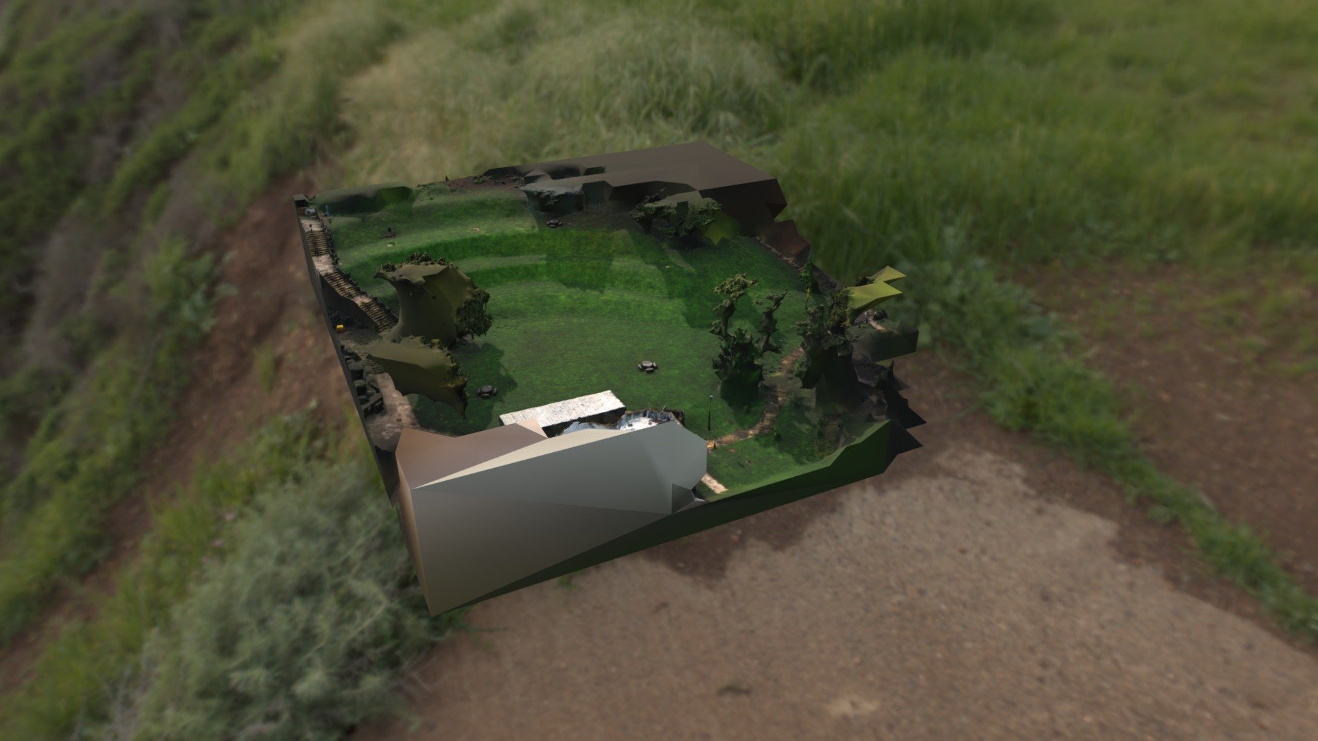 University of Bradford Amphitheatre - 3D model by adrianevans [5102e55 ...
