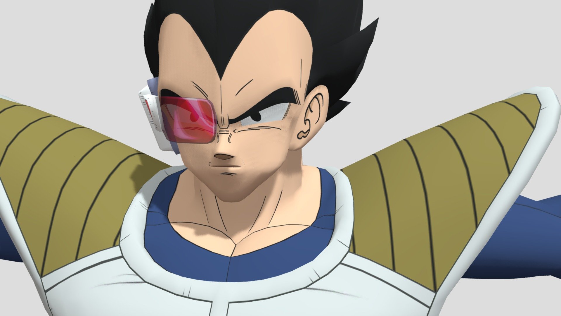 Vegeta - Download Free 3D model by Dbzfan2010 [5103a38] - Sketchfab