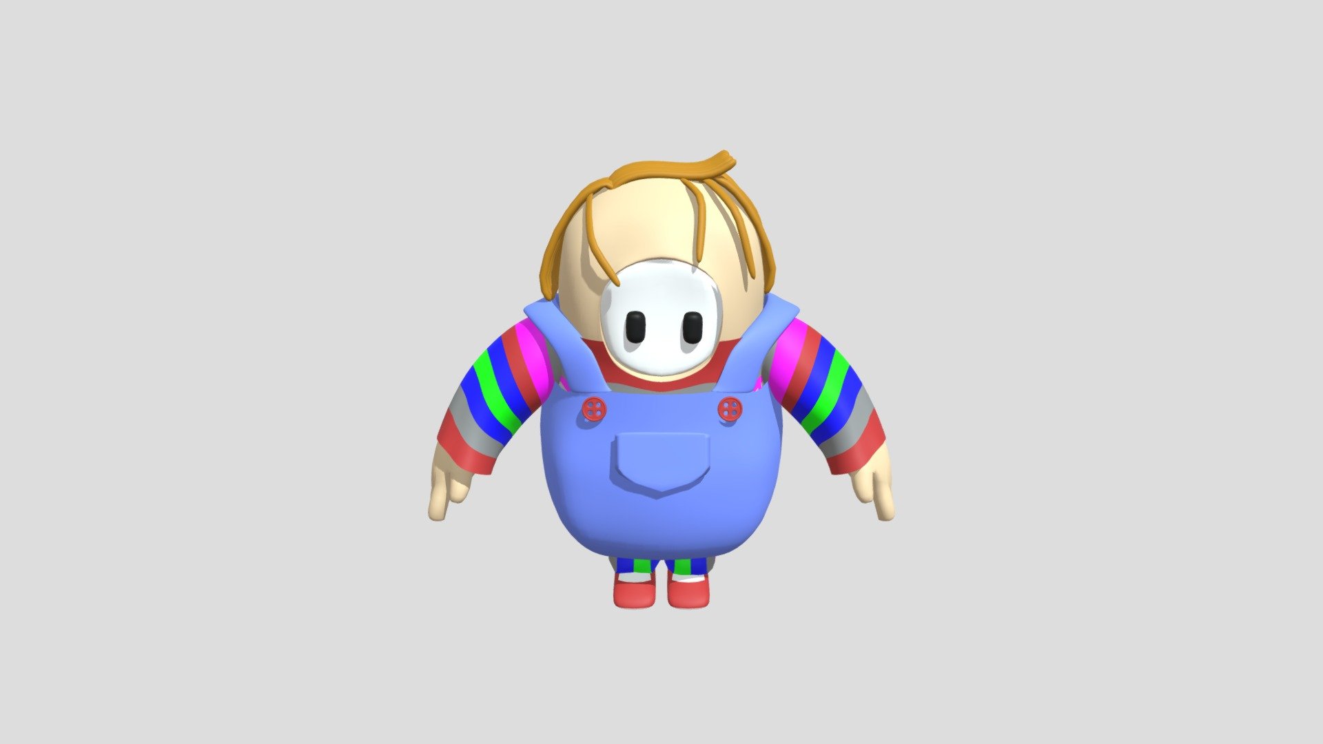 Fall Guys -Chucky - Download Free 3D model by Gabriel-Willman [5104059 ...
