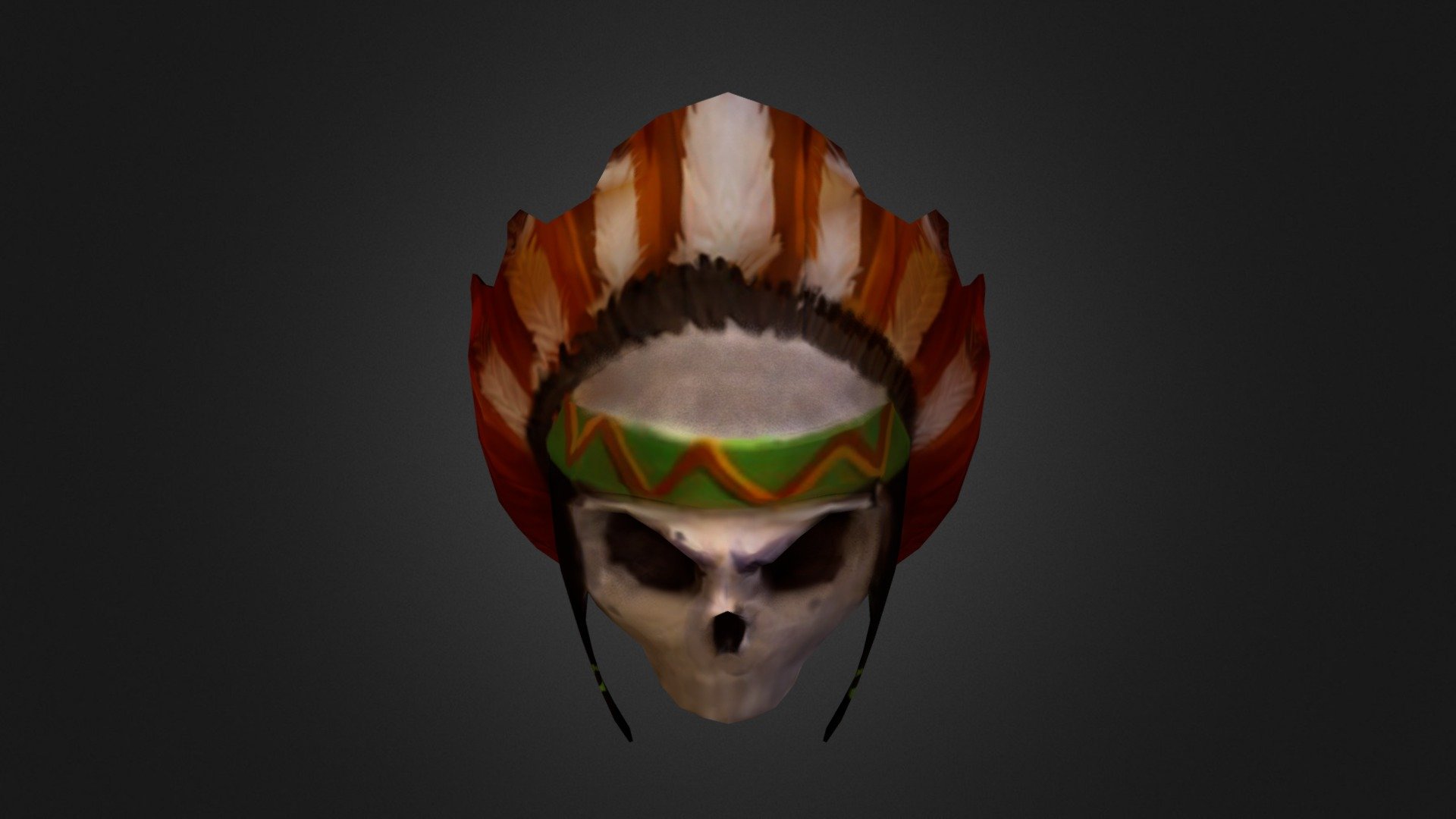 Necro Skull - 3D model by Follygon [510453e] - Sketchfab