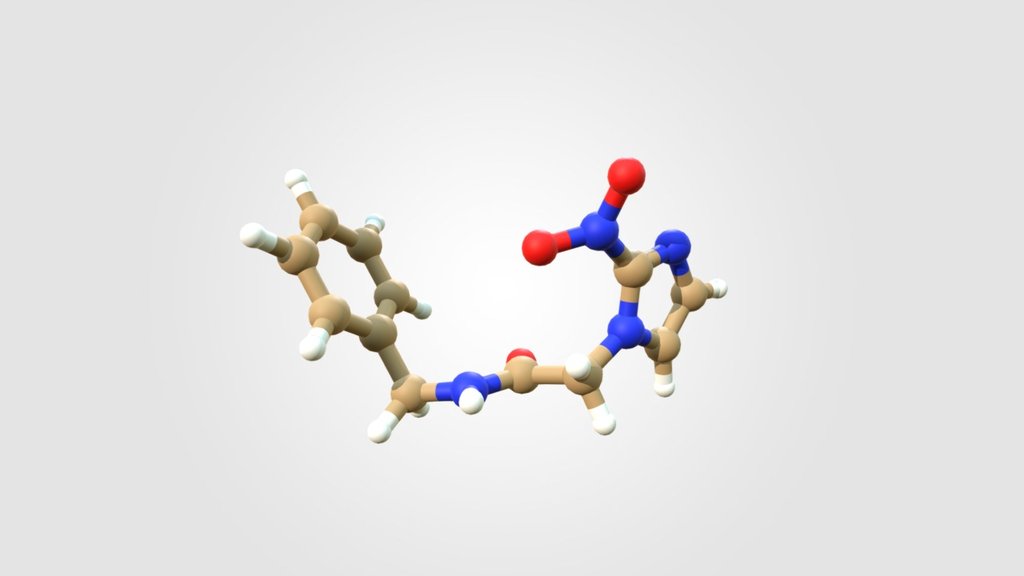 Benznidazol - 3D model by DocCheck [5105353] - Sketchfab