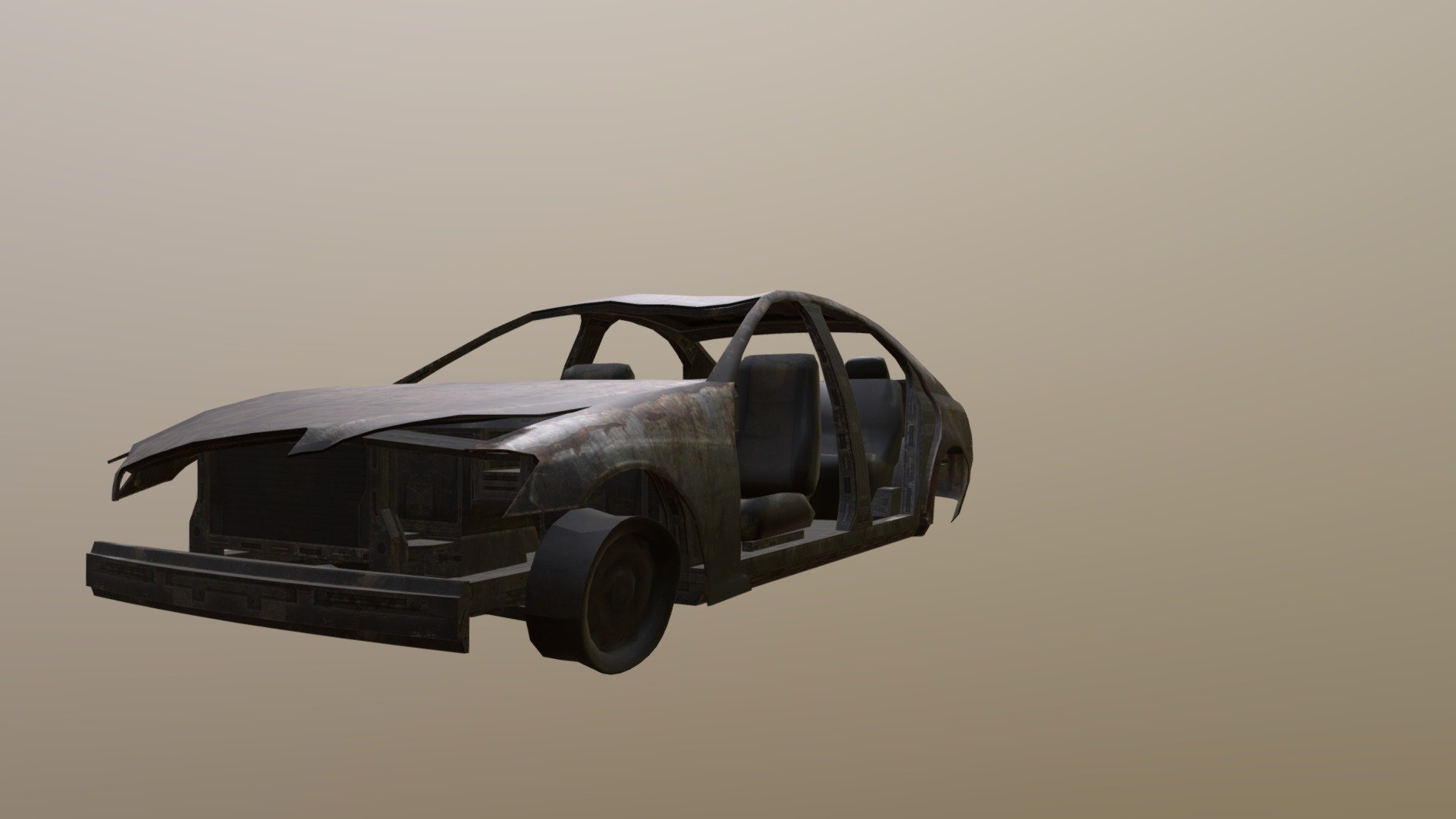 Civil Car A Overgrown - 3D model by Serial Designation N (@HotWheelsA ...
