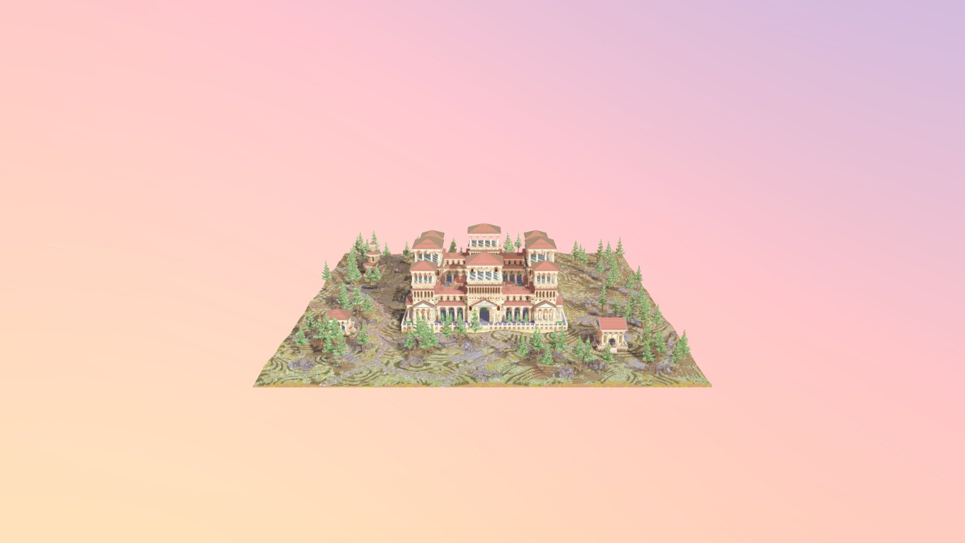 [Spawn] Roman Minecraft Factions Spawn - 3D model by VarunaMC [5105b51 ...
