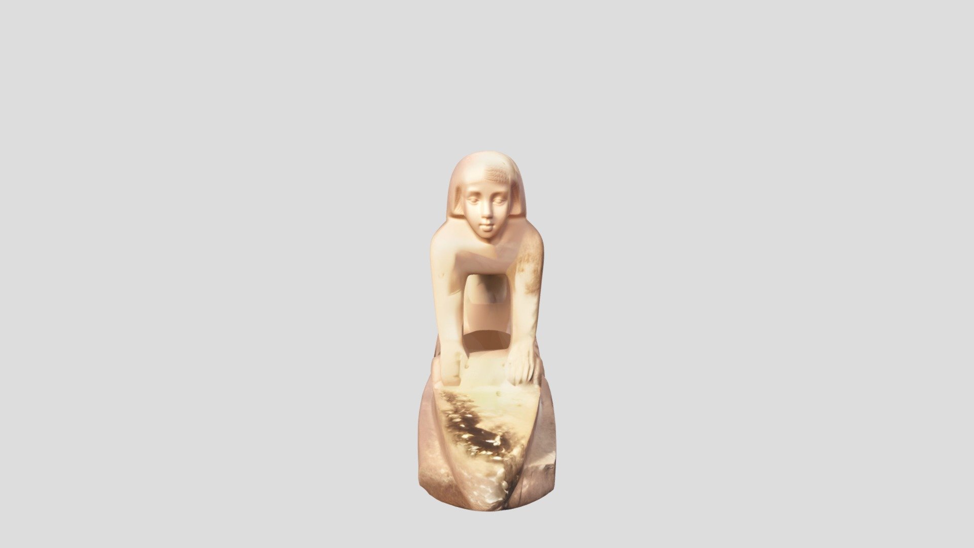 Servant Grinding Grain - 3D model by Sara (@SaraAbdoh) [5105bca ...