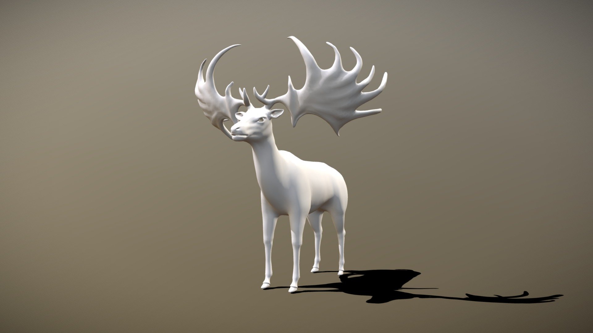 Deer Animation - 3D model by Antonia B. Harris (@abharris) [51063b1 ...