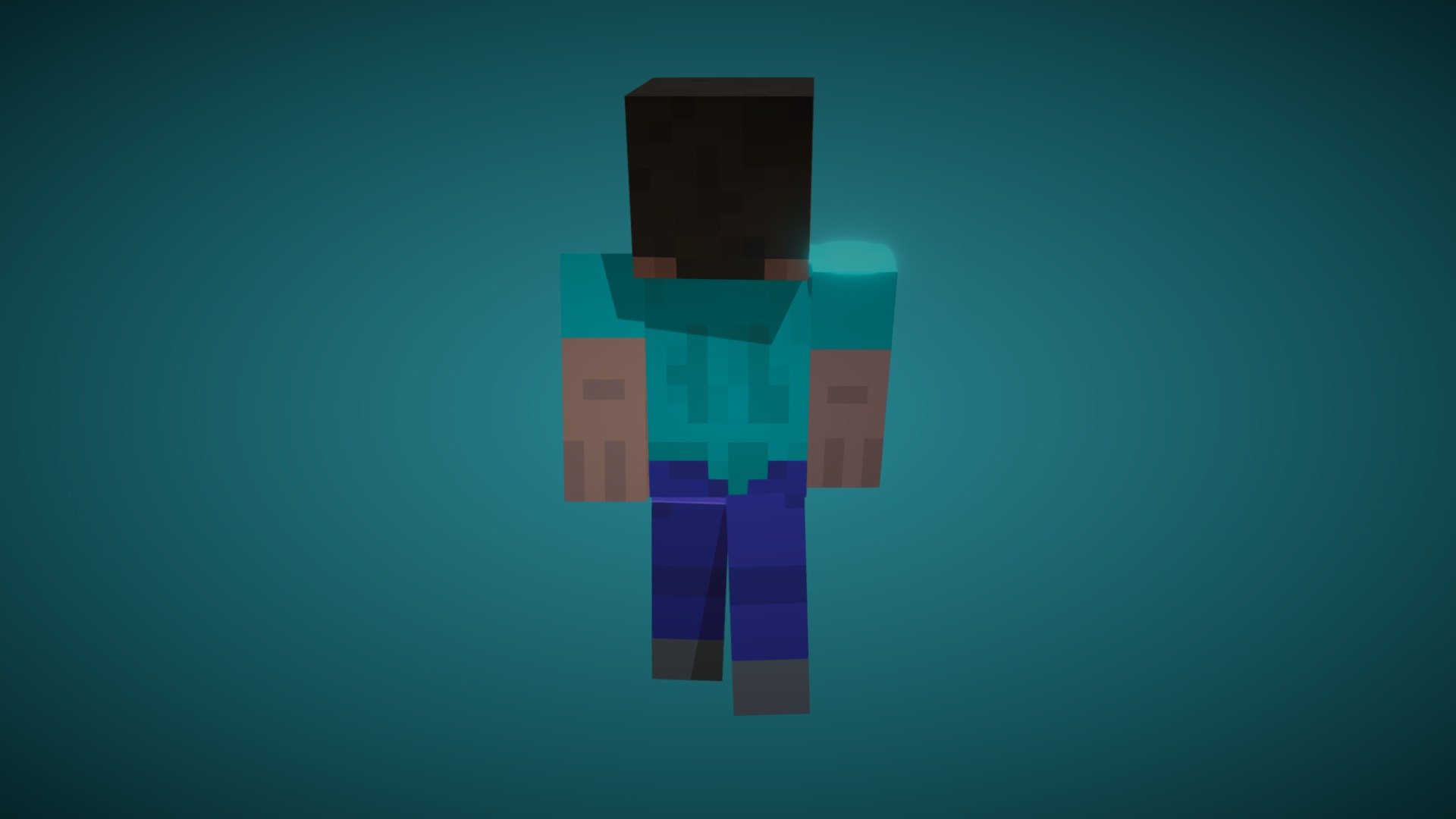 Minecraft_new_steve by JohnElkes - Download Free 3D model by 9949 ...