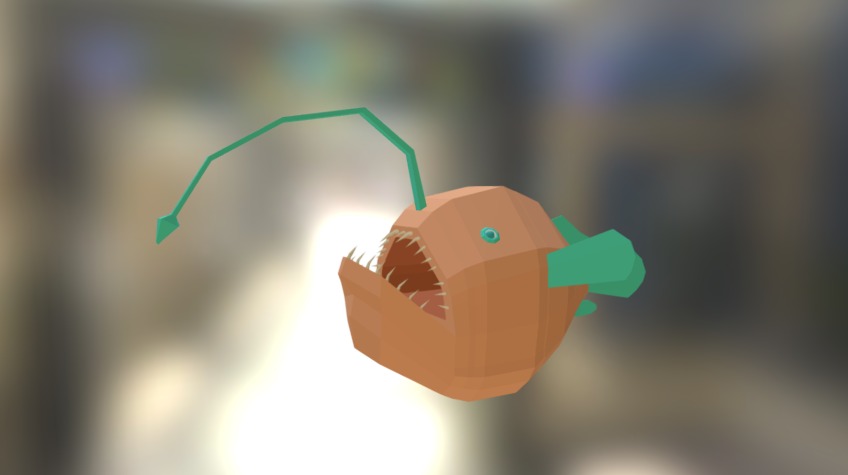Angler Fish - 3D model by AvenueChiz [51086d9] - Sketchfab