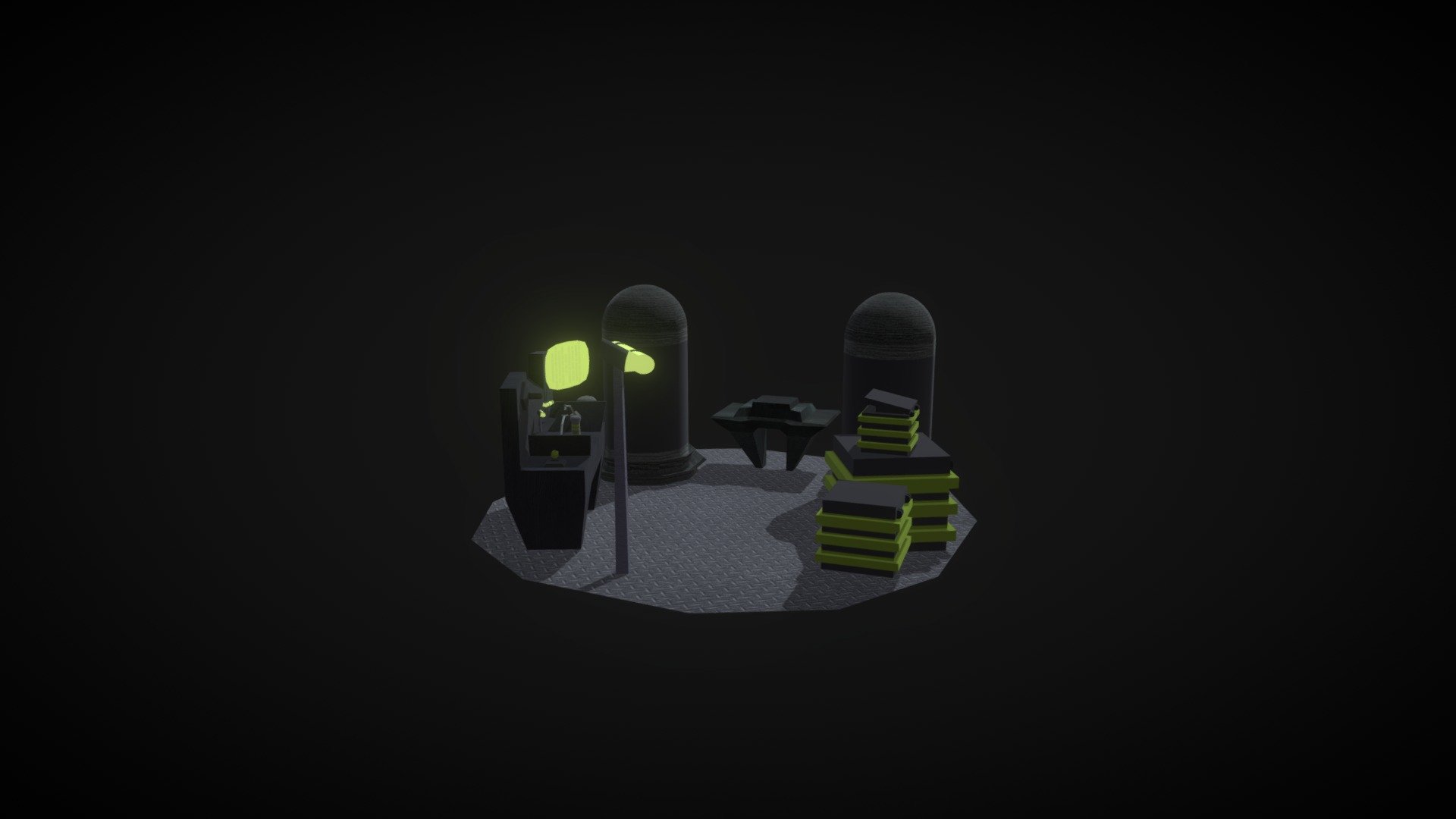Dark_Lab - 3D model by Phobiaaa [5109589] - Sketchfab