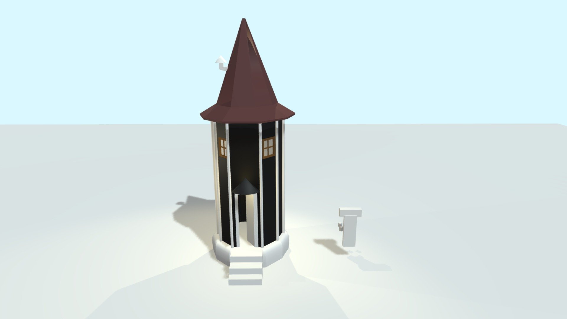 tower - 3D model by erhyelsally [510993b] - Sketchfab
