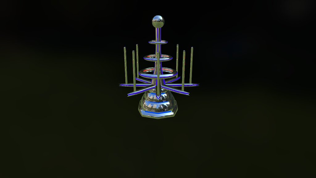 Lightning Turret Mat Glow - 3D model by kallandahn [5109e5b] - Sketchfab