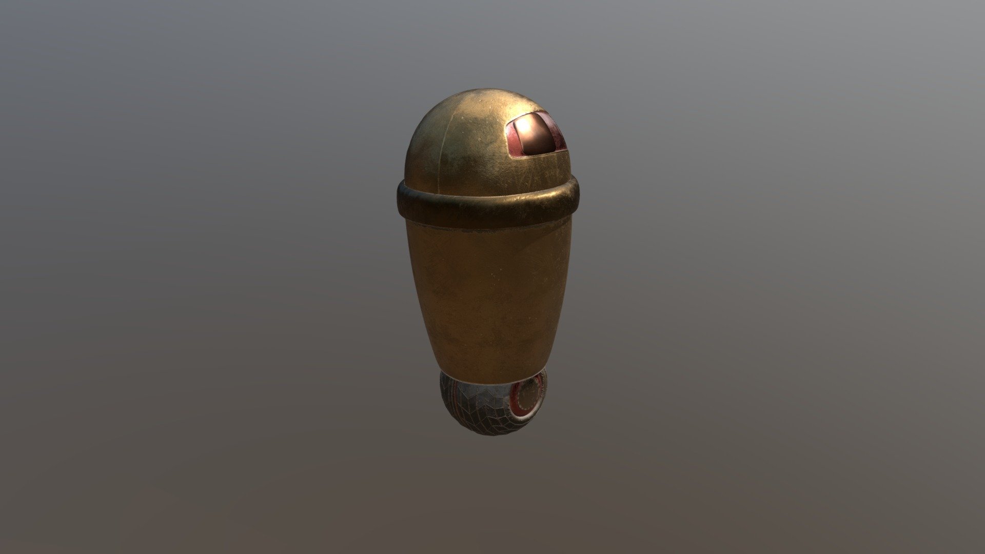Little Robot - 3D model by KeirRoberts [510af2f] - Sketchfab