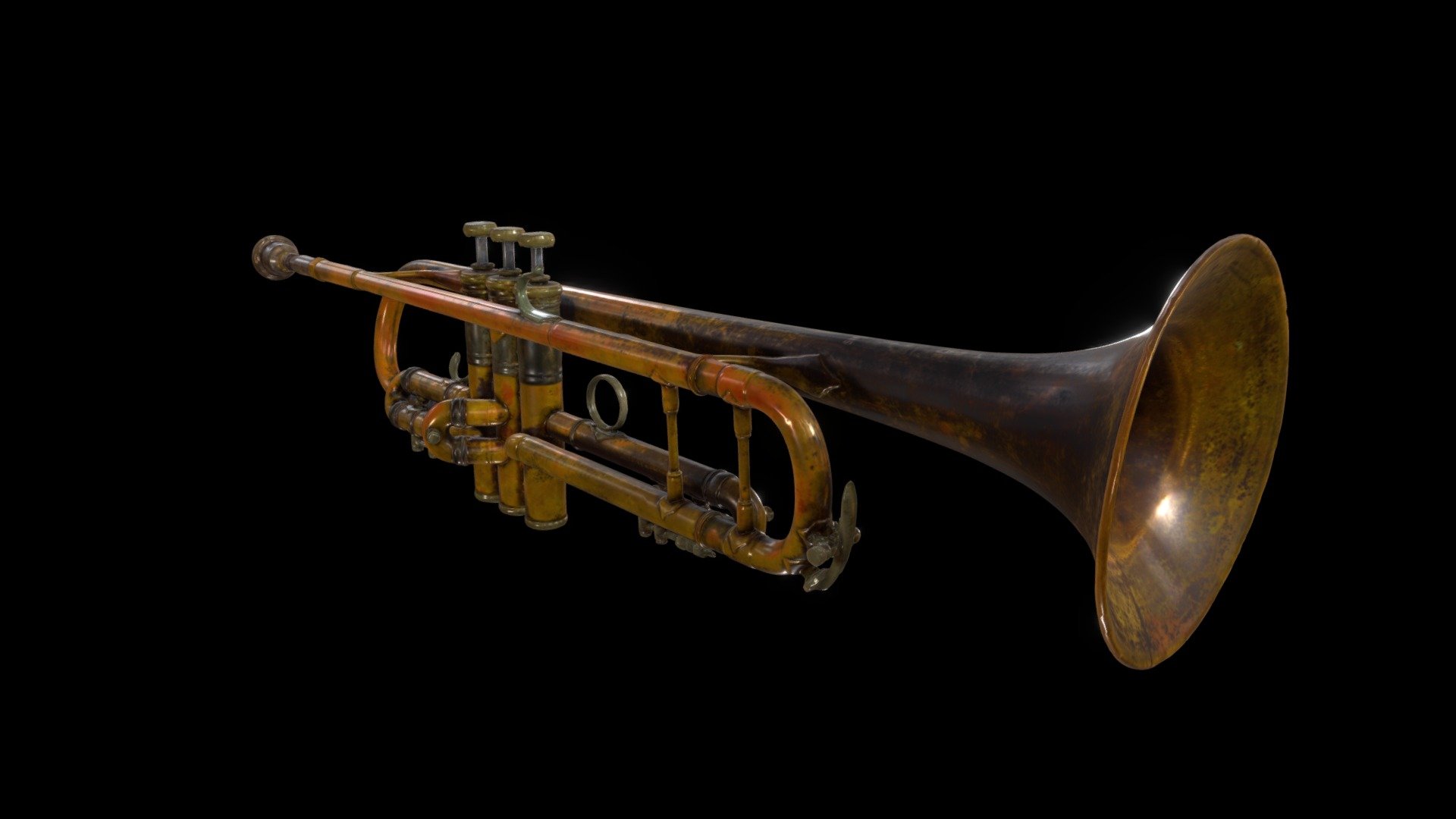 Trumpet - Buy Royalty Free 3D model by Znyth Technologies (@znyth ...