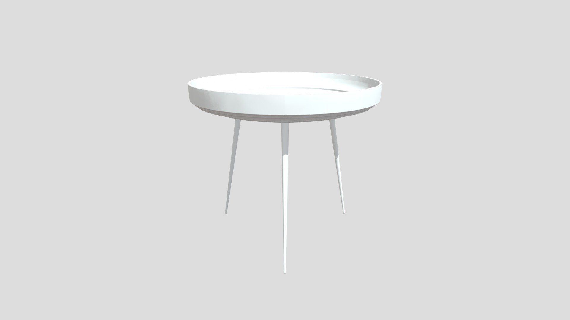 Mater Bowl Table Large - 3D model by ezekieltorres [510b6e9] - Sketchfab