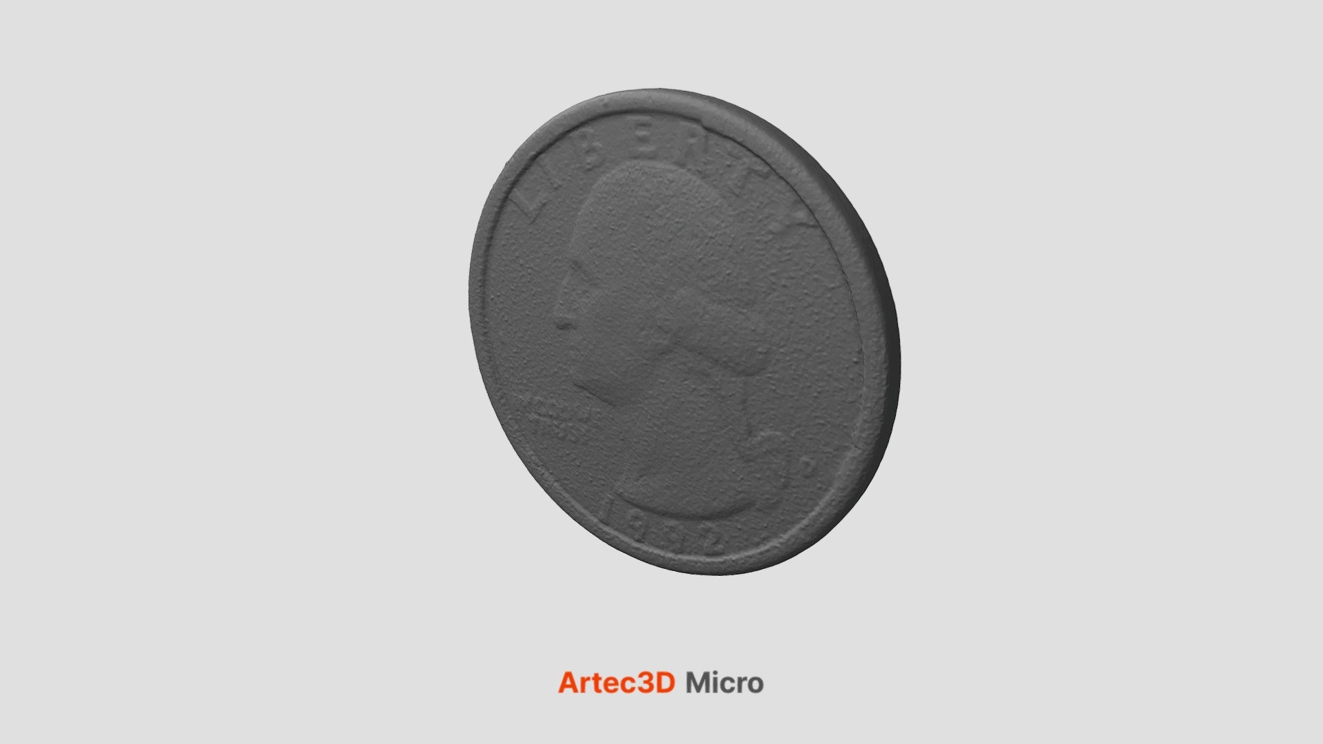 Quarter - 3D model by Artec 3D [510d54d] - Sketchfab