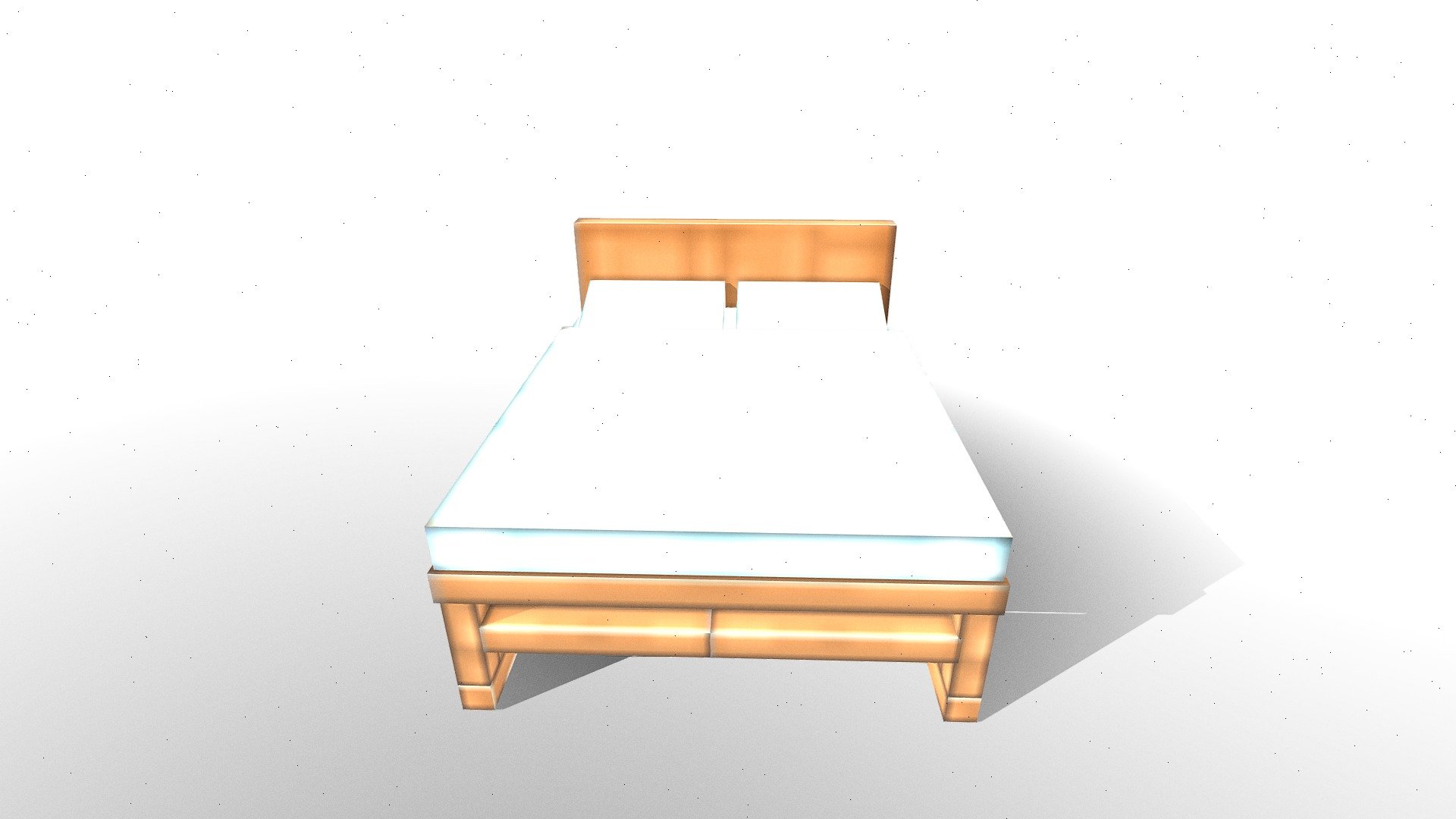 Minecraft Double Bed - 3D model by Amon (@anonventions) [510d6a2 ...