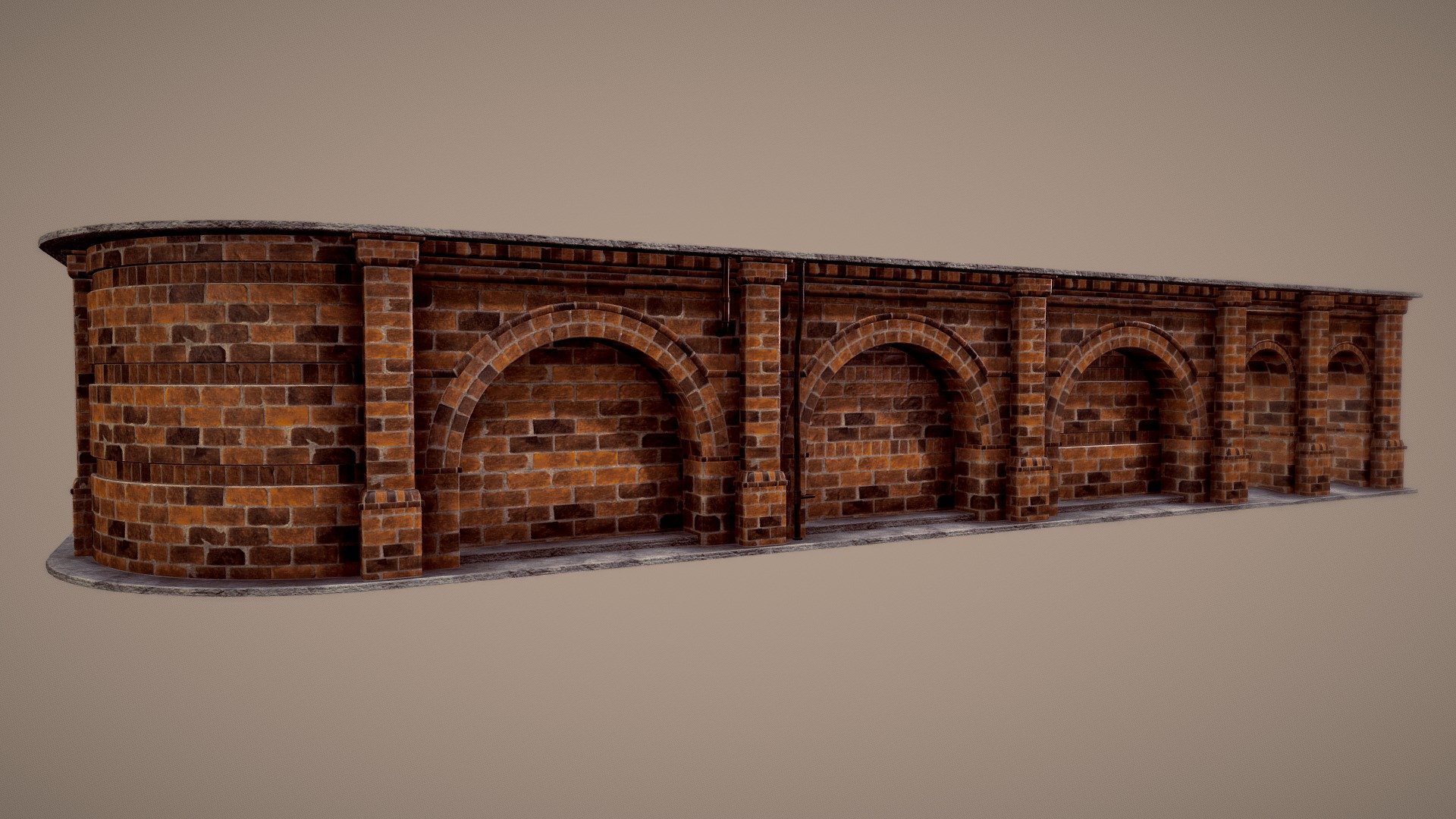 Brick Modular Building Set - 3D model by Cobernicus [510d8b8] - Sketchfab