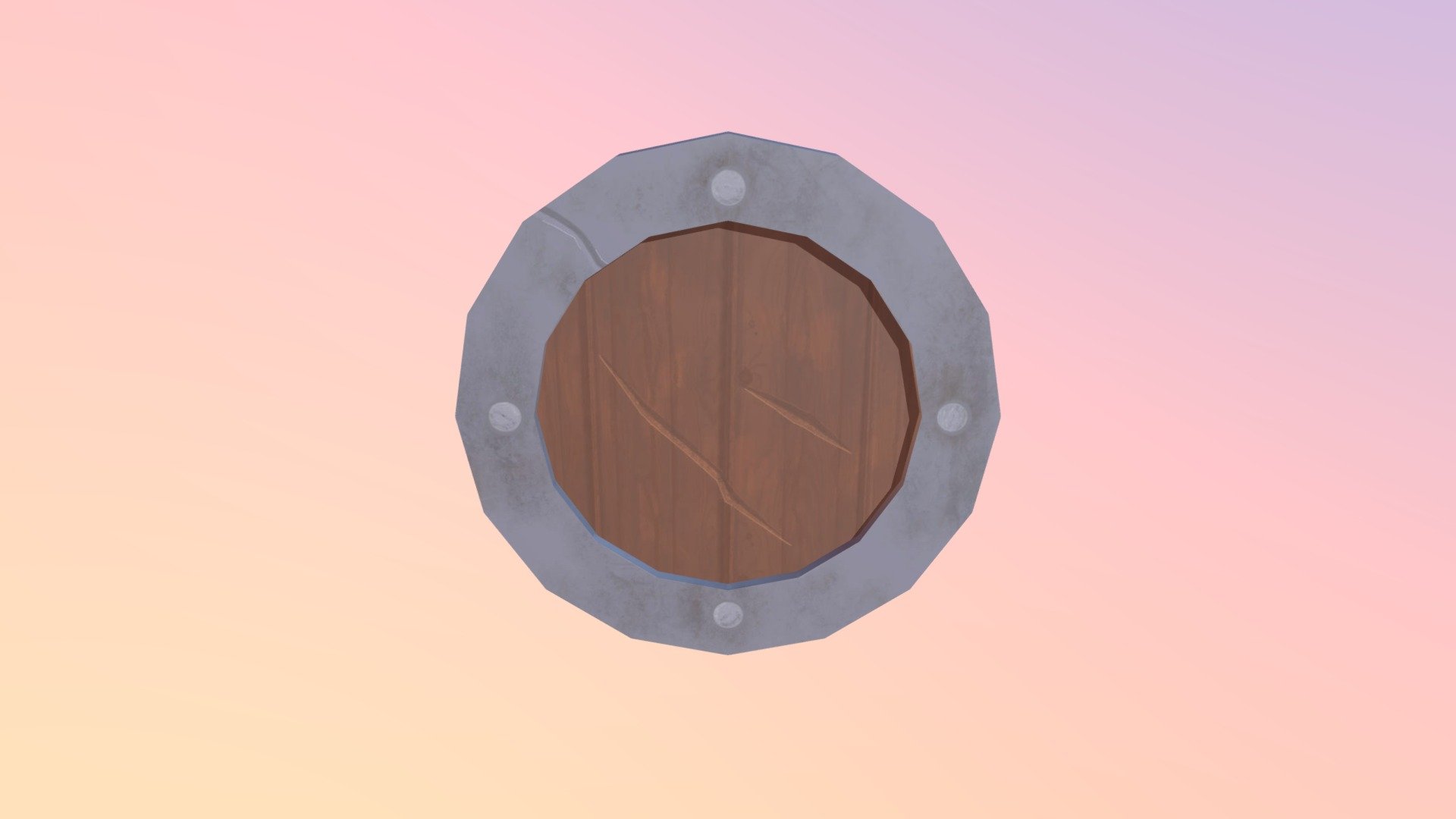 Low Poly Shield - 3D model by katiedale [510e91d] - Sketchfab