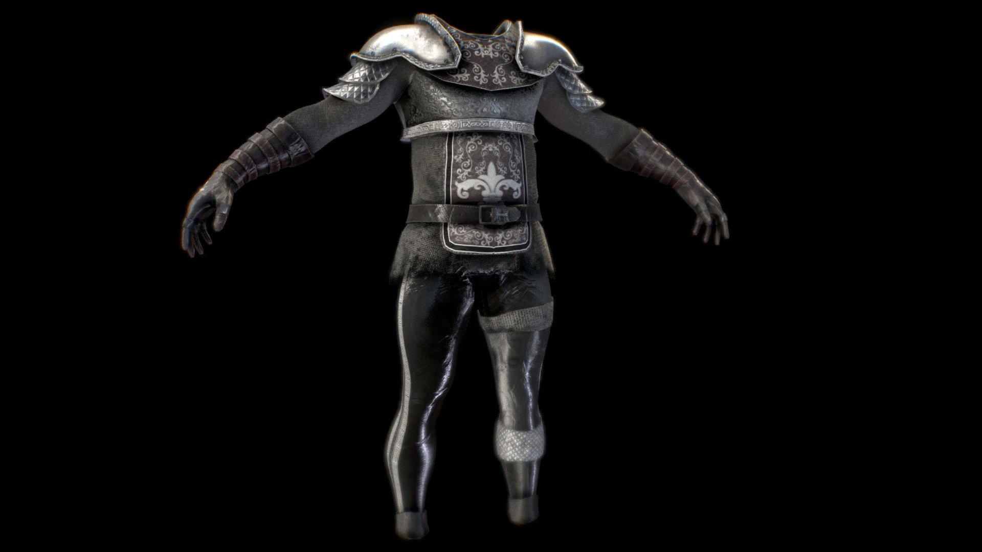 Free Male Armor - 3 - Game Ready - Download Free 3D model by Kaan ...