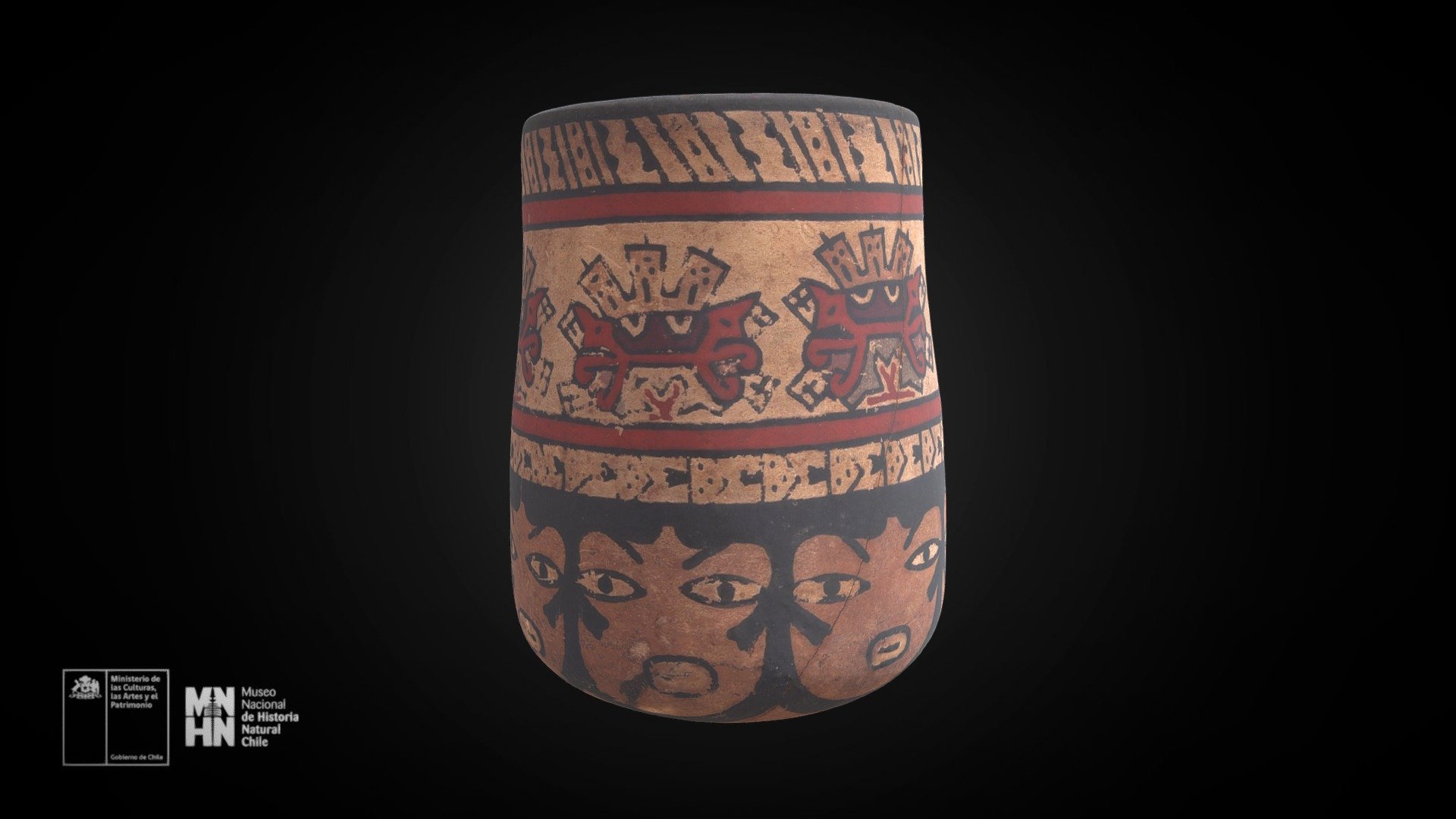 Vasija polícroma Nazca - Download Free 3D model by Museo Nacional de ...