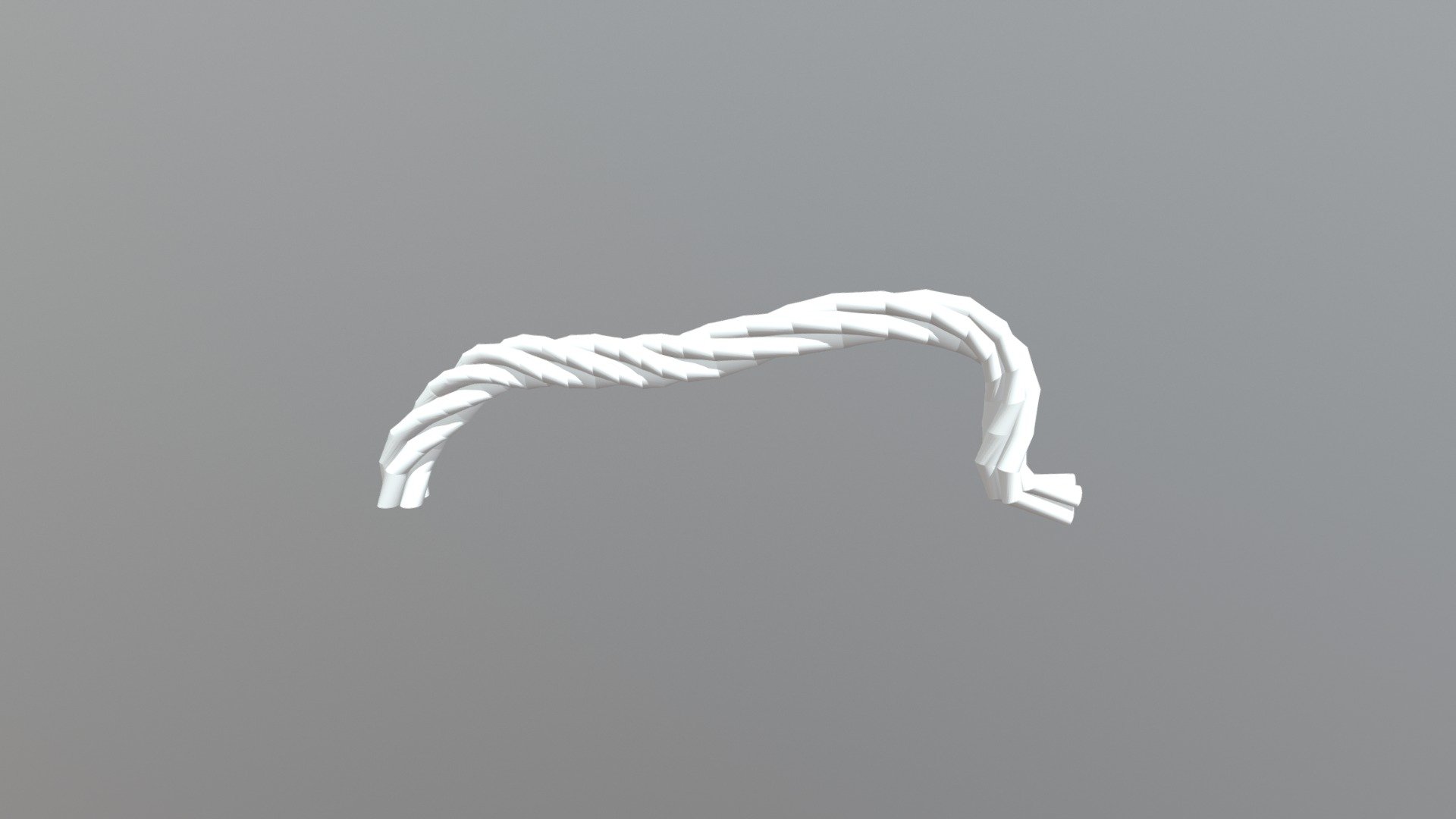 RJ's Curved Rope - 3D model by rjeveryday [510fb99] - Sketchfab