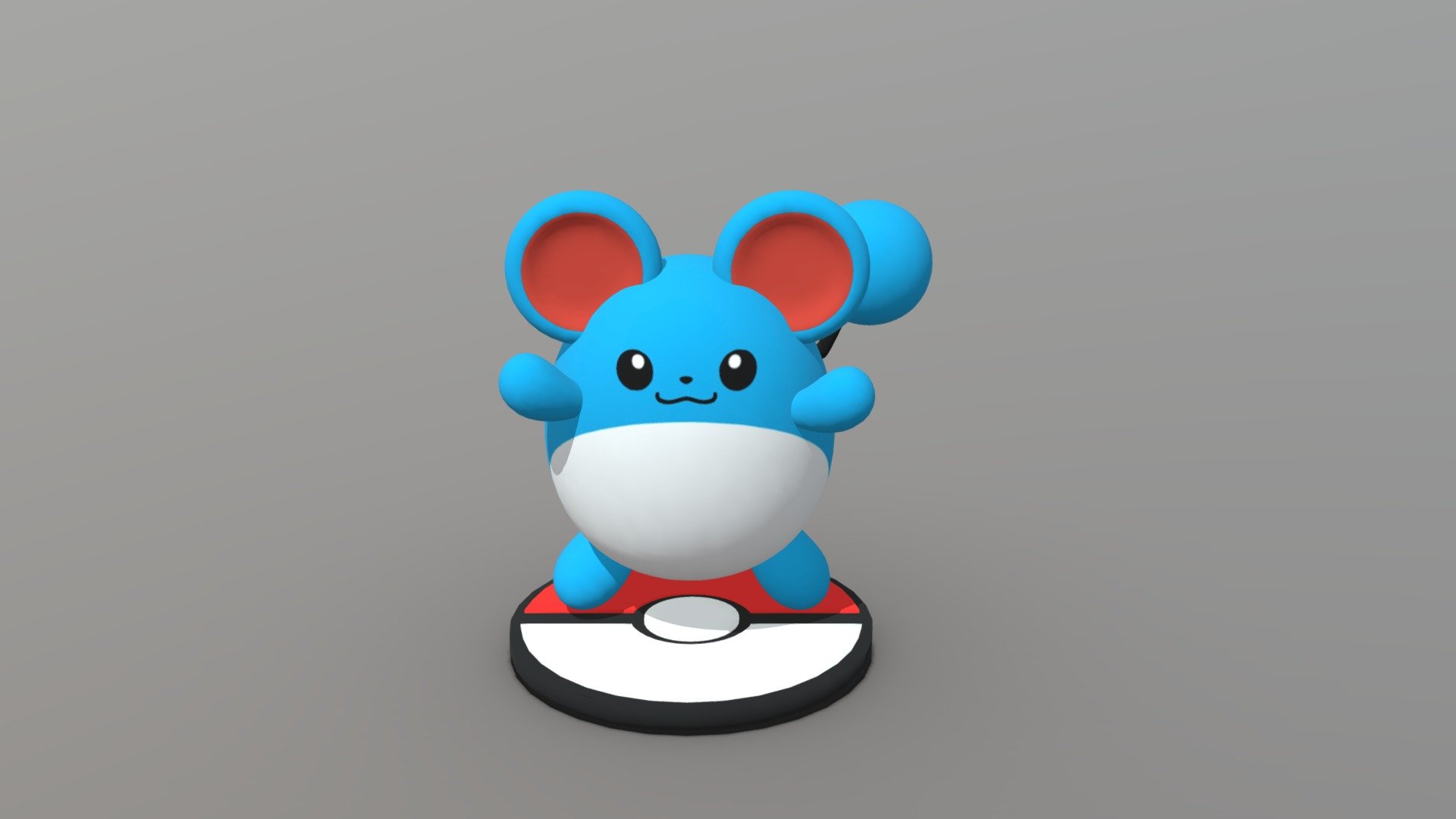 Marill - 3D model by gre_san [5111451] - Sketchfab