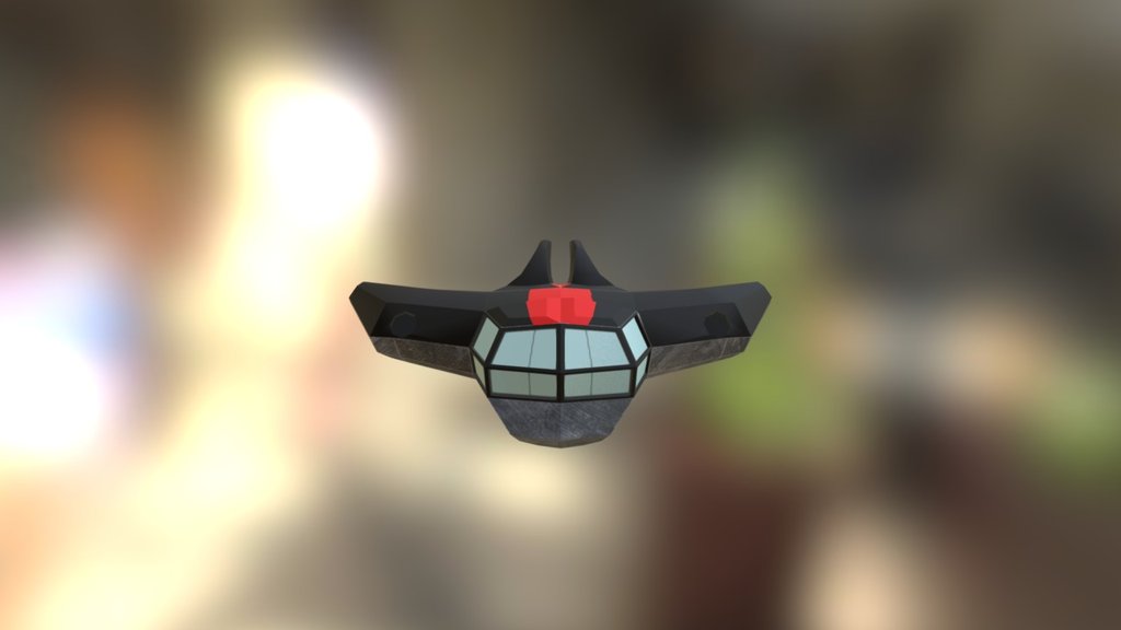 Spaceship With Lights - 3D model by nextgenowenstevens [5112718 ...
