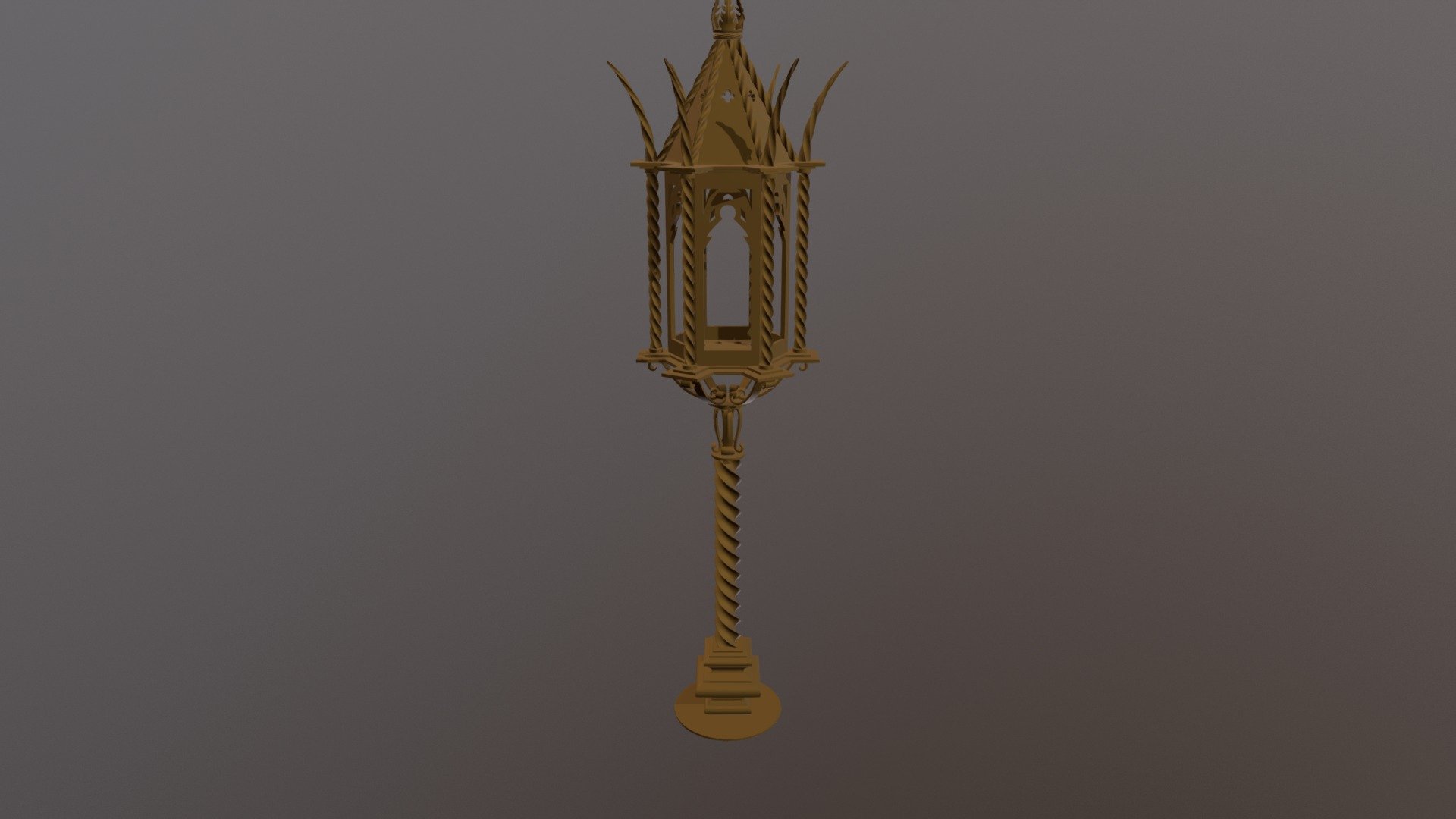 Gothic Lantern - 3D model by DarioMarrini [5113efa] - Sketchfab