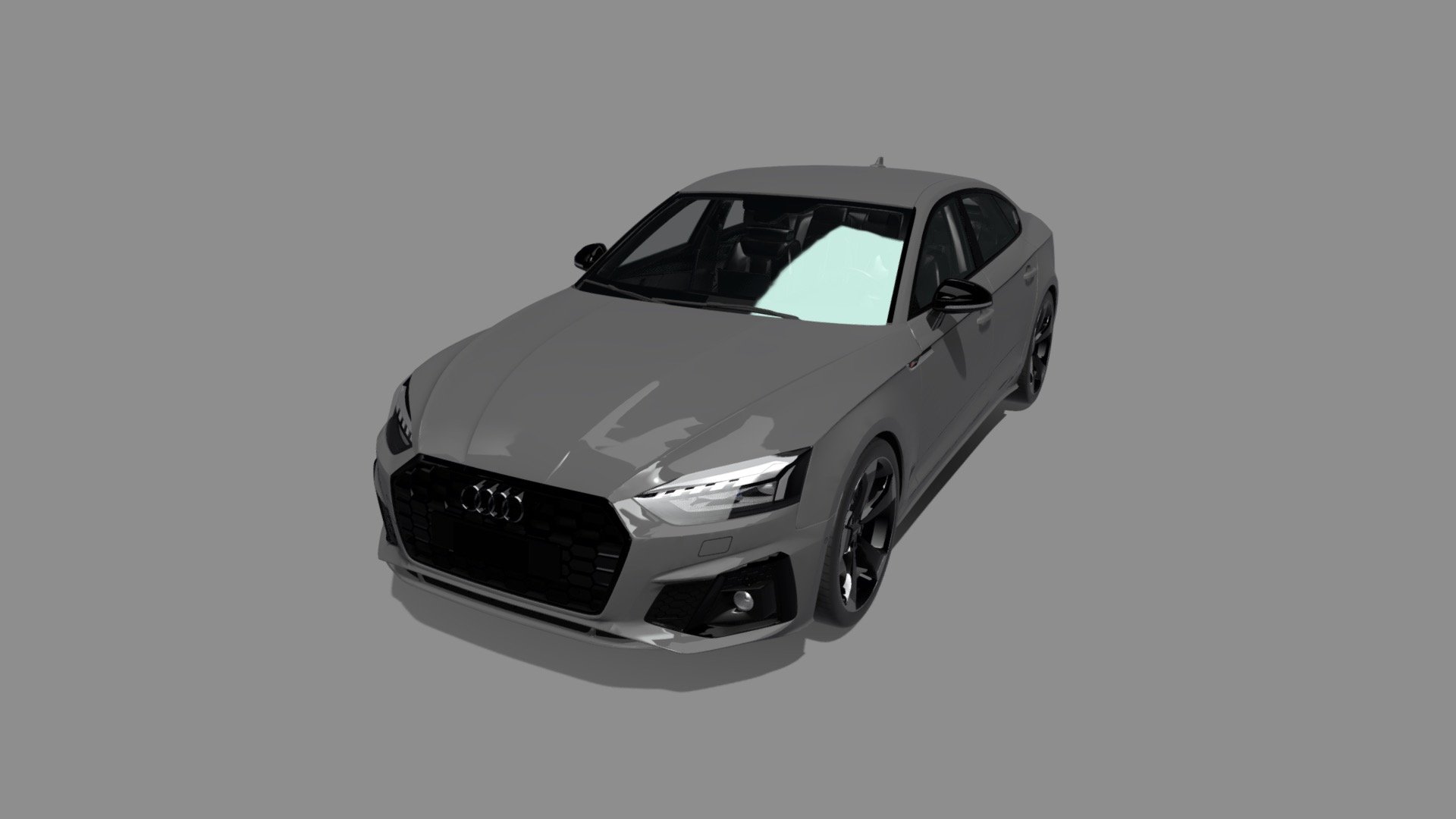Audi A5 Sportback (A5II) - Download Free 3D model by Mona x Supercars ...