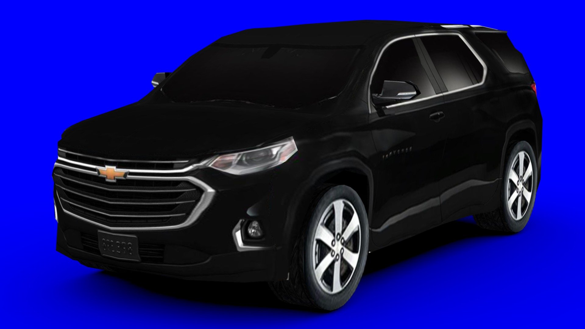 Ps1 Low-poly 2018 Chevrolet Traverse LT - Download Free 3D model by ...