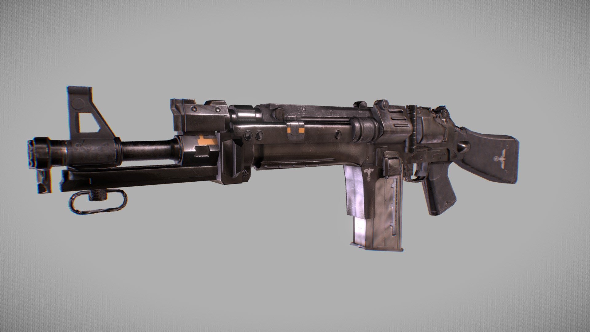 Wolfenstein, Sturmgewehr - 3D model by MaxBainbridge (@Maxiswell ...